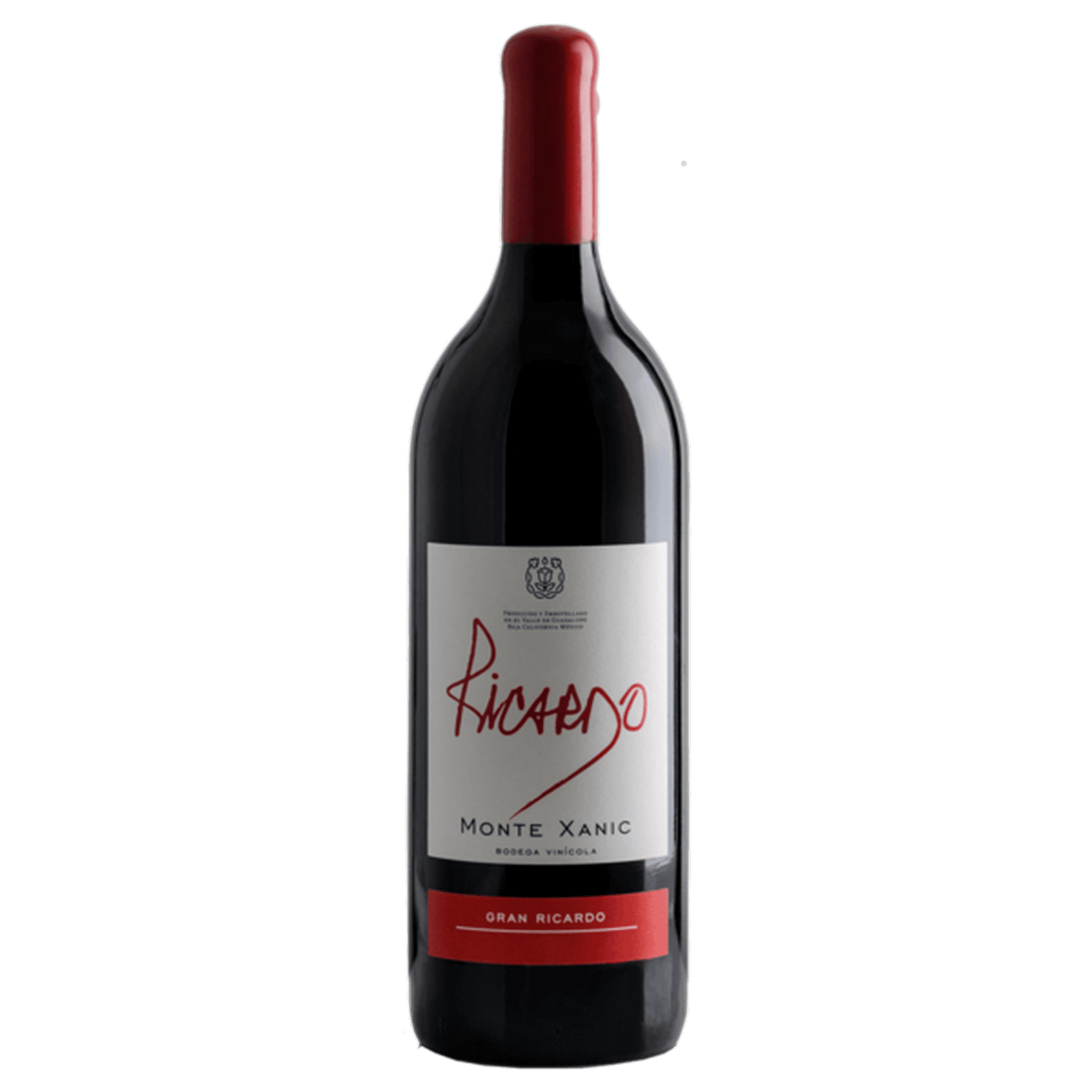 Caja de 1 Vino Tinto Monte Xanic Gran Ricardo Magnum 1.5 L Monte Xanic ...