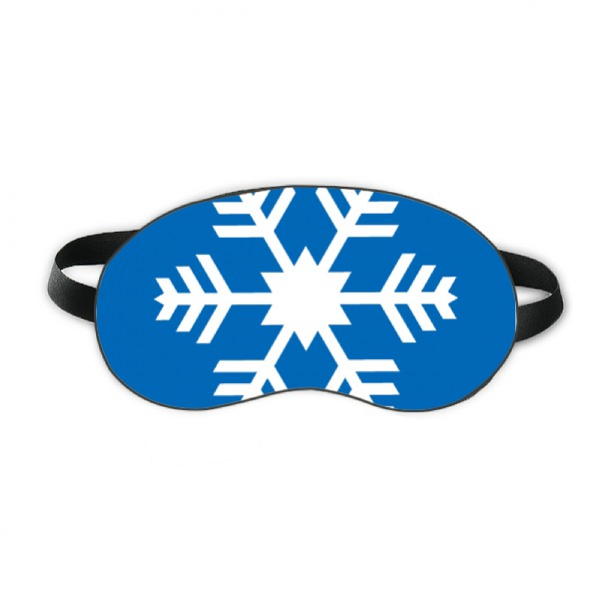 Deporte de invierno Azul Snowflake silueta Máscara de sueño | Bodega ...