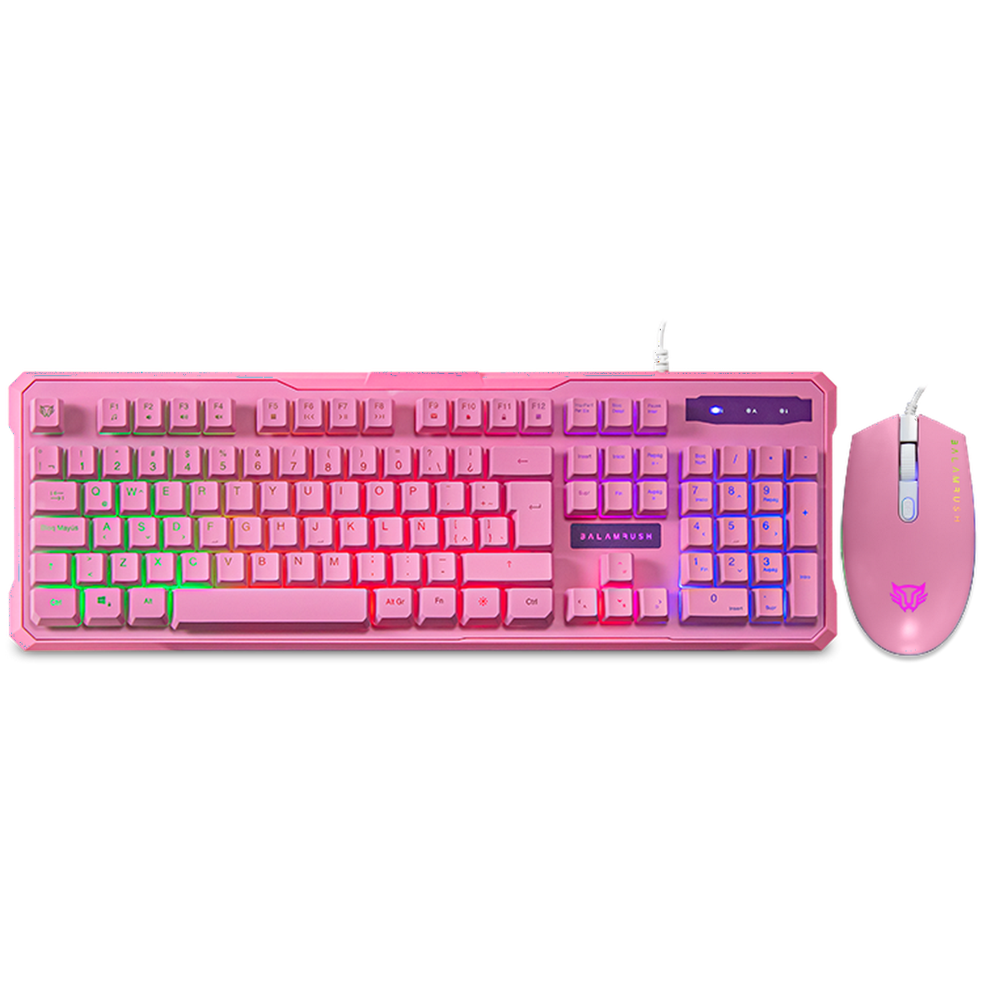 Kit 2 en 1 Teclado y Mouse Gamer Xtreme PC By BALAM RUSH USB ...