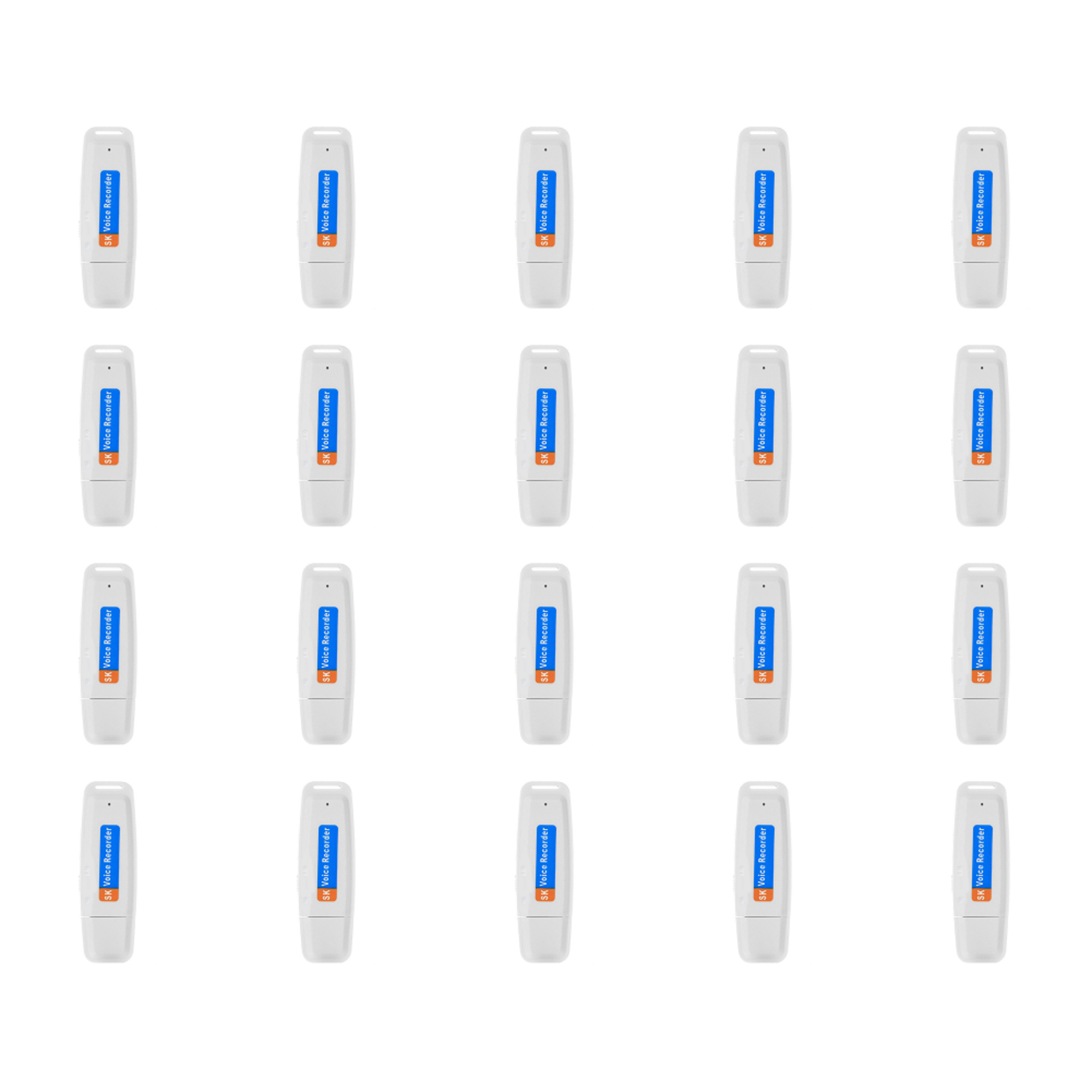 Grabadora de voz USB SK001 Disco U portátil Tarjeta TF Pluma de audio ...