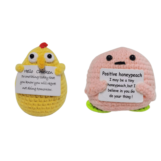 Juguete Inspirado en Tejer Con Tarjeta Positiva para Fiesta en La ...