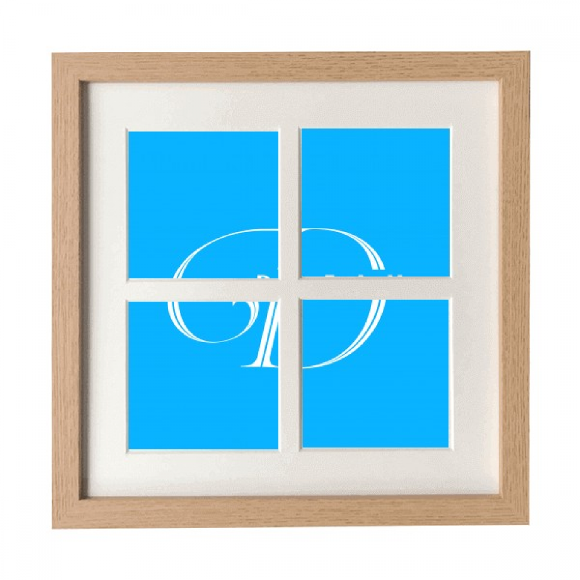 Sueño Copa letras Pantalla de escritorio de pared de marco 4 aperturas ...