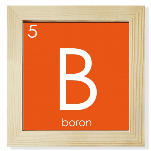 Quimica elementos periodo cuadro semimetal Boro B Pantalla de ...