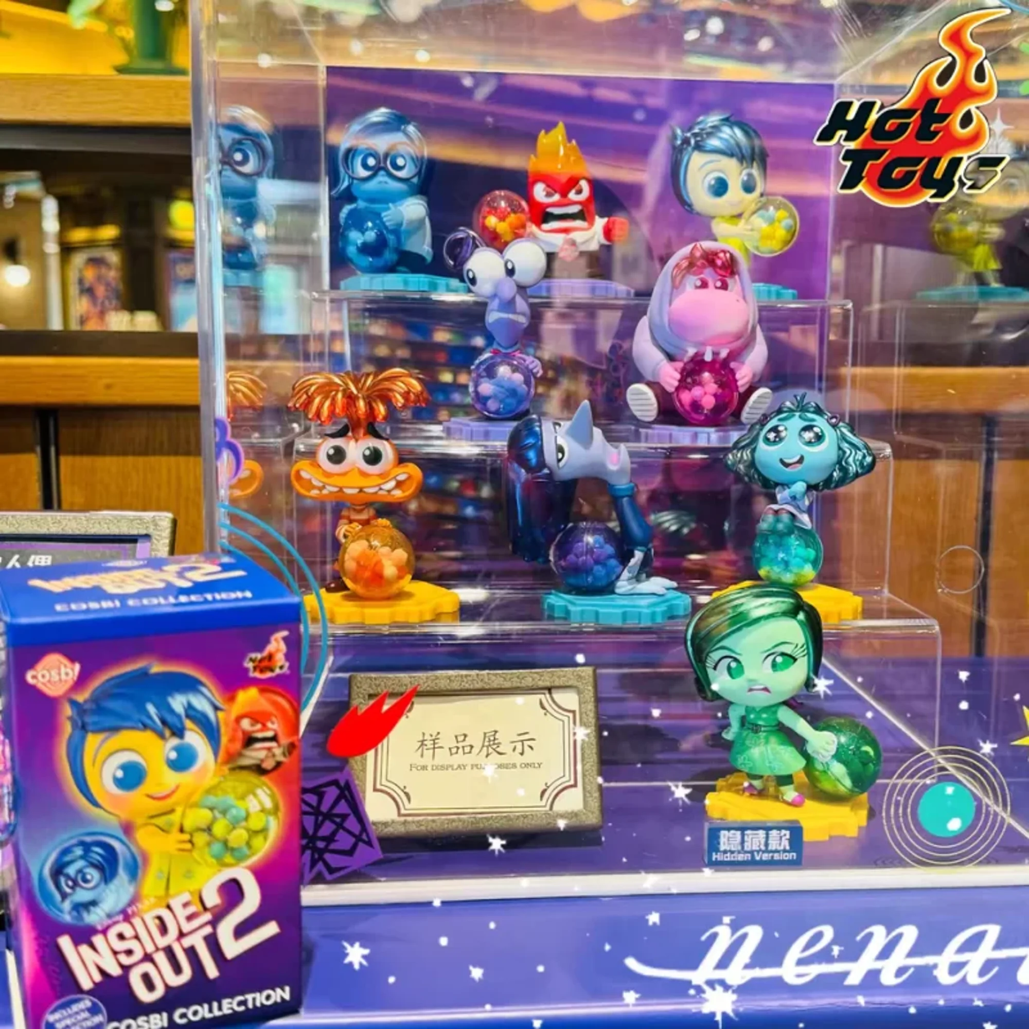 Disney-figuras de Pixar Inside Out 2 para niños, Mini muñeca ...