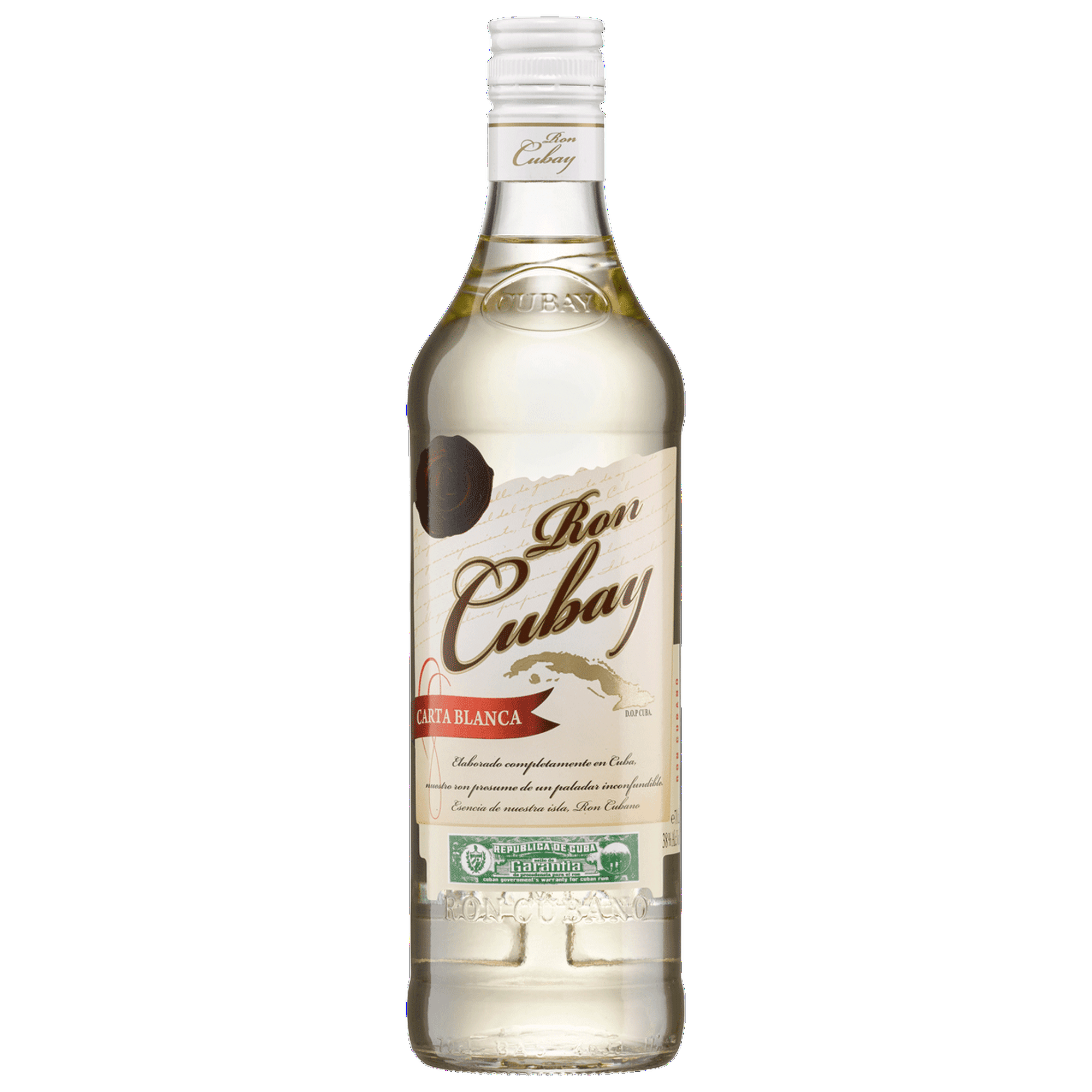 Ron Cubay Carta Blanca 3 Años 700 ml Cubay Carta Blanca 3 Años ...