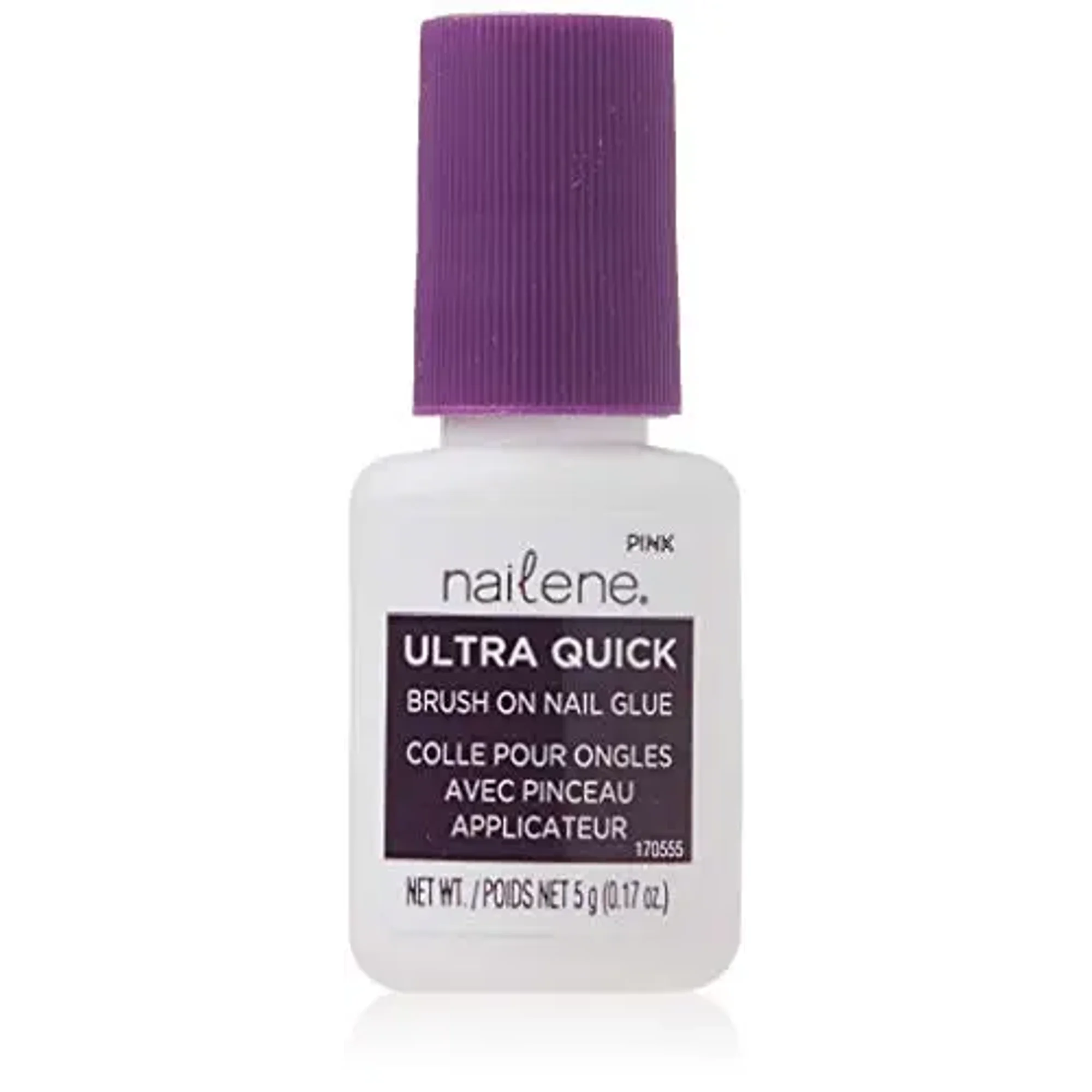 Nailene Ultra Quick Pink Brush-On Glue | Walmart