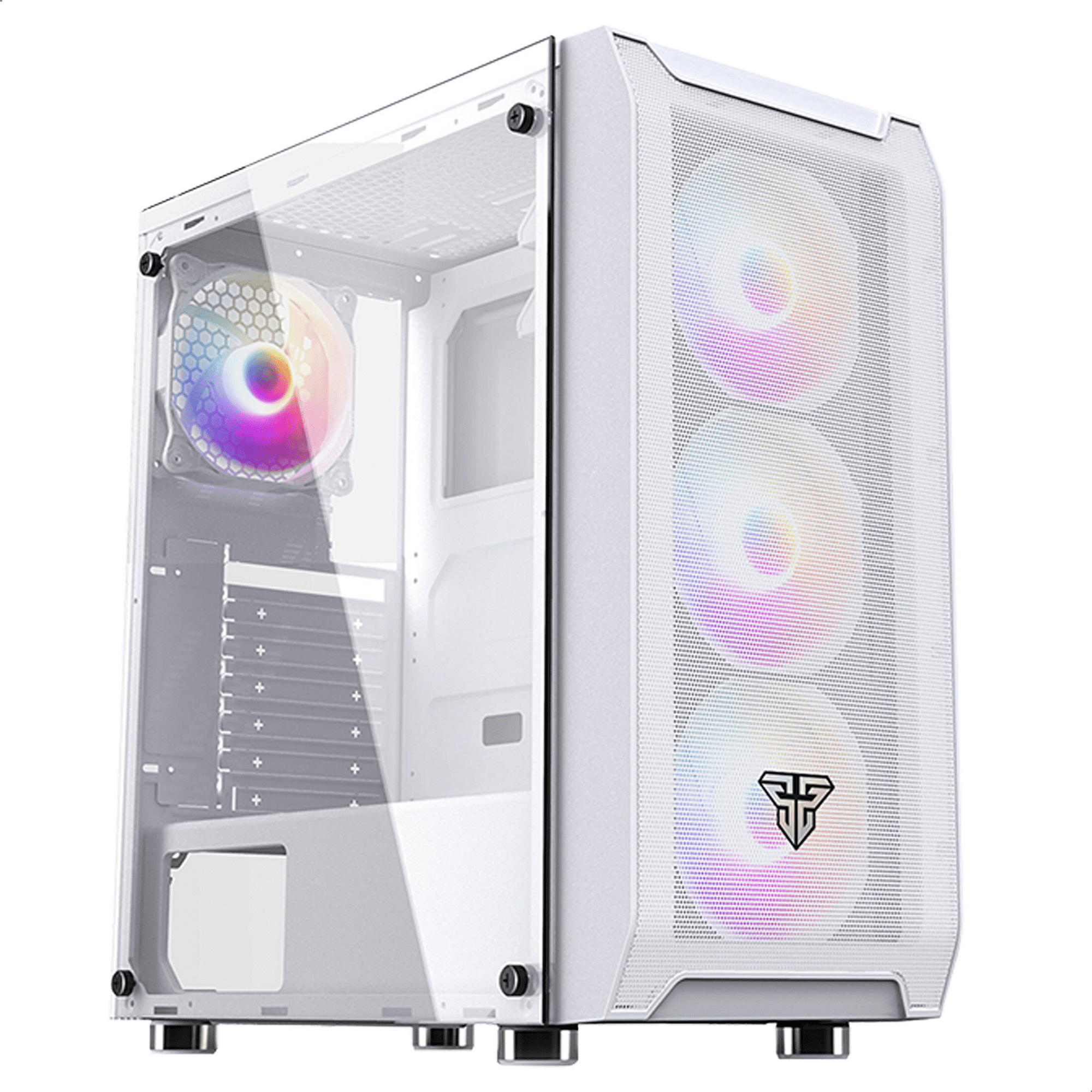 Gabinete Gamer BINDEN Aero CG80 ATX Mini-ITX y Micro-ATX blanco Binden ...