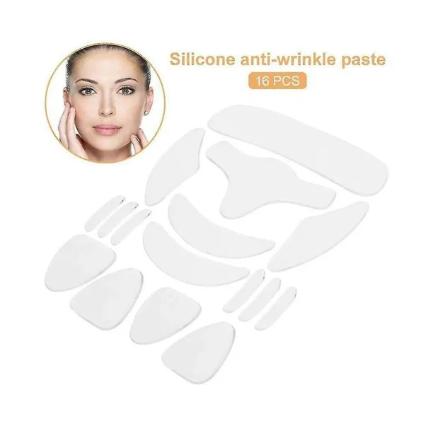 Almohadillas De Silicona Reutilizables Parches Antirimpel Pegatina