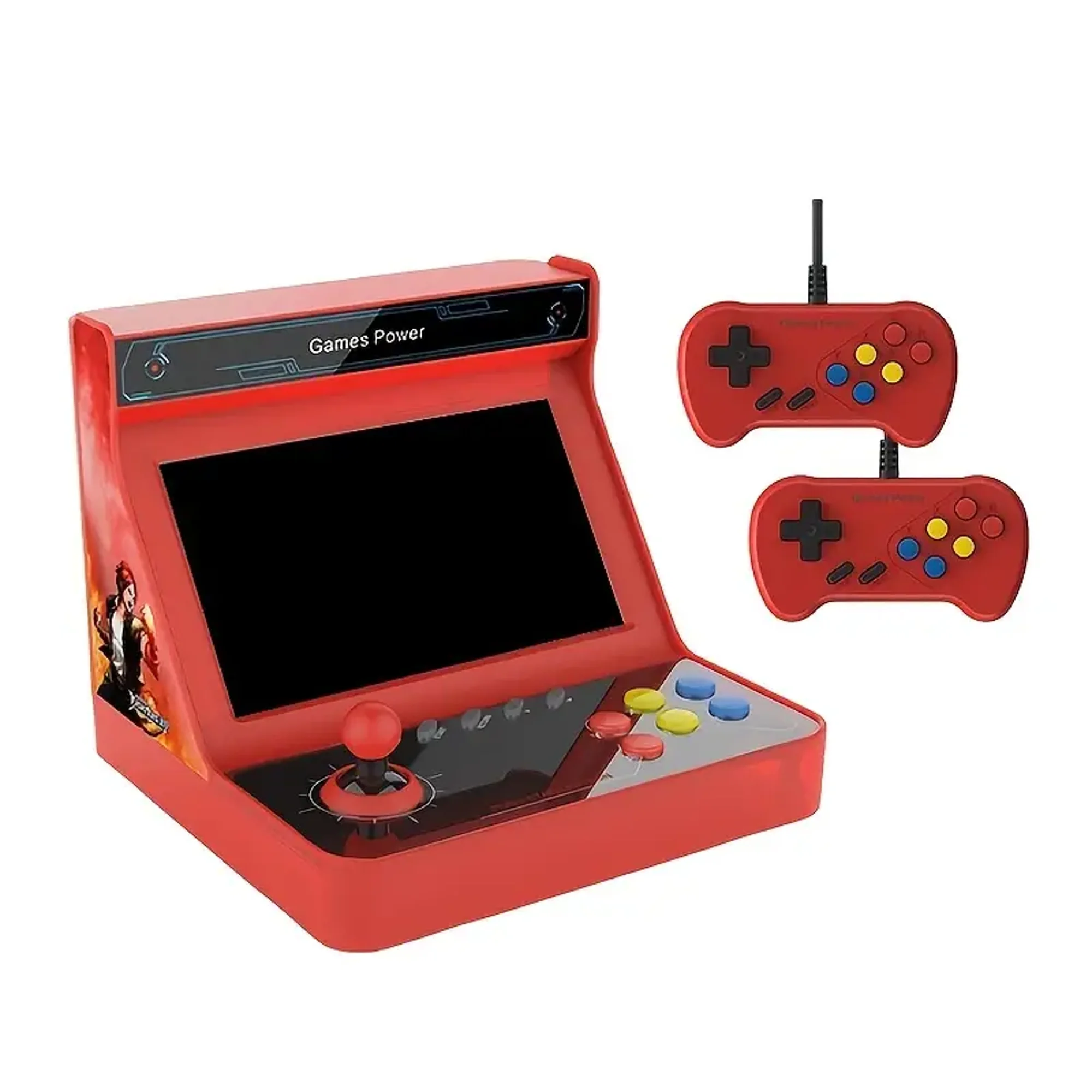 Two-Player Classic Portable Arcade Game Console, 7.1inch/18cm IPS HD ...
