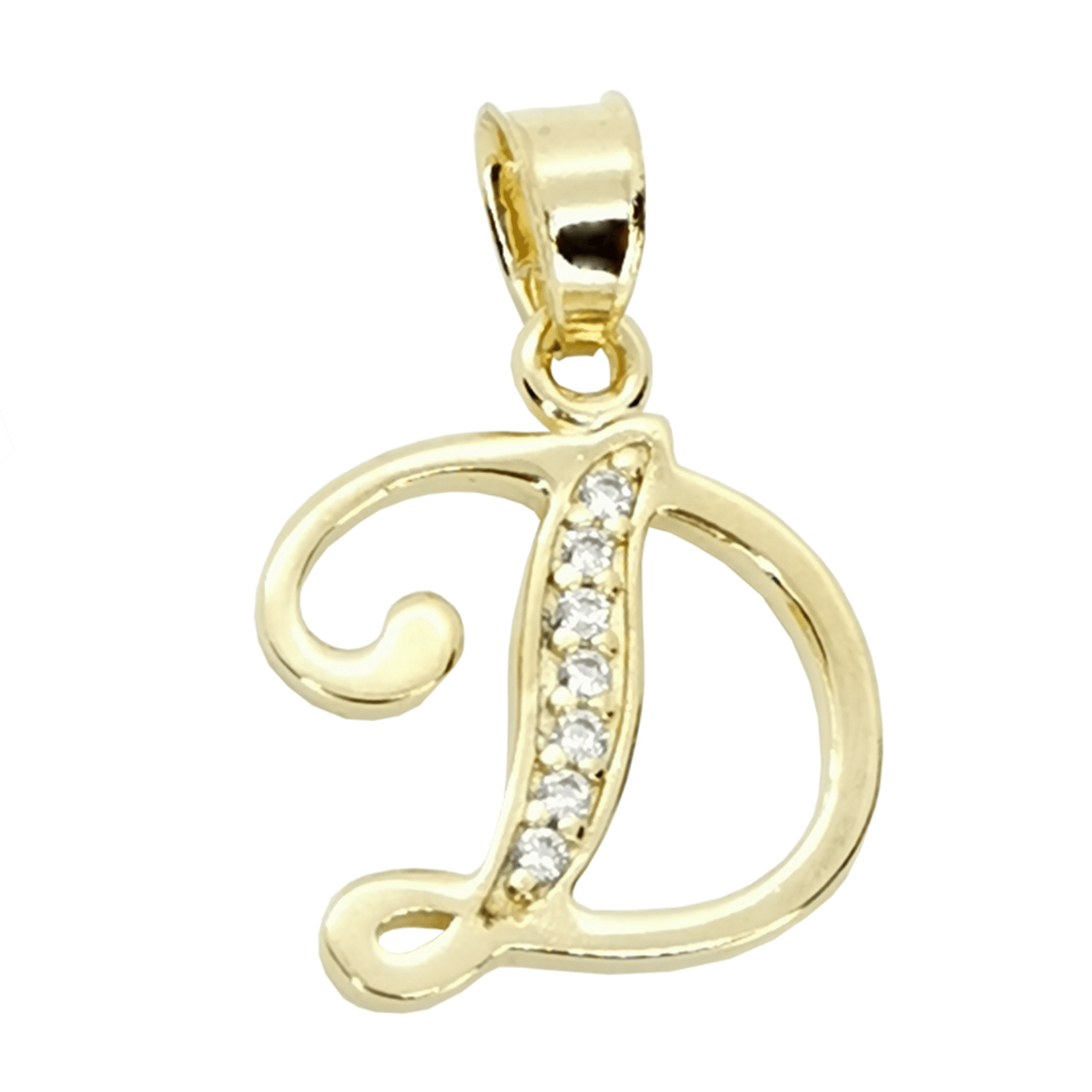 Dije Letra D Oro Laminado Ralch Wysom INICIALES | Bodega Aurrera en línea