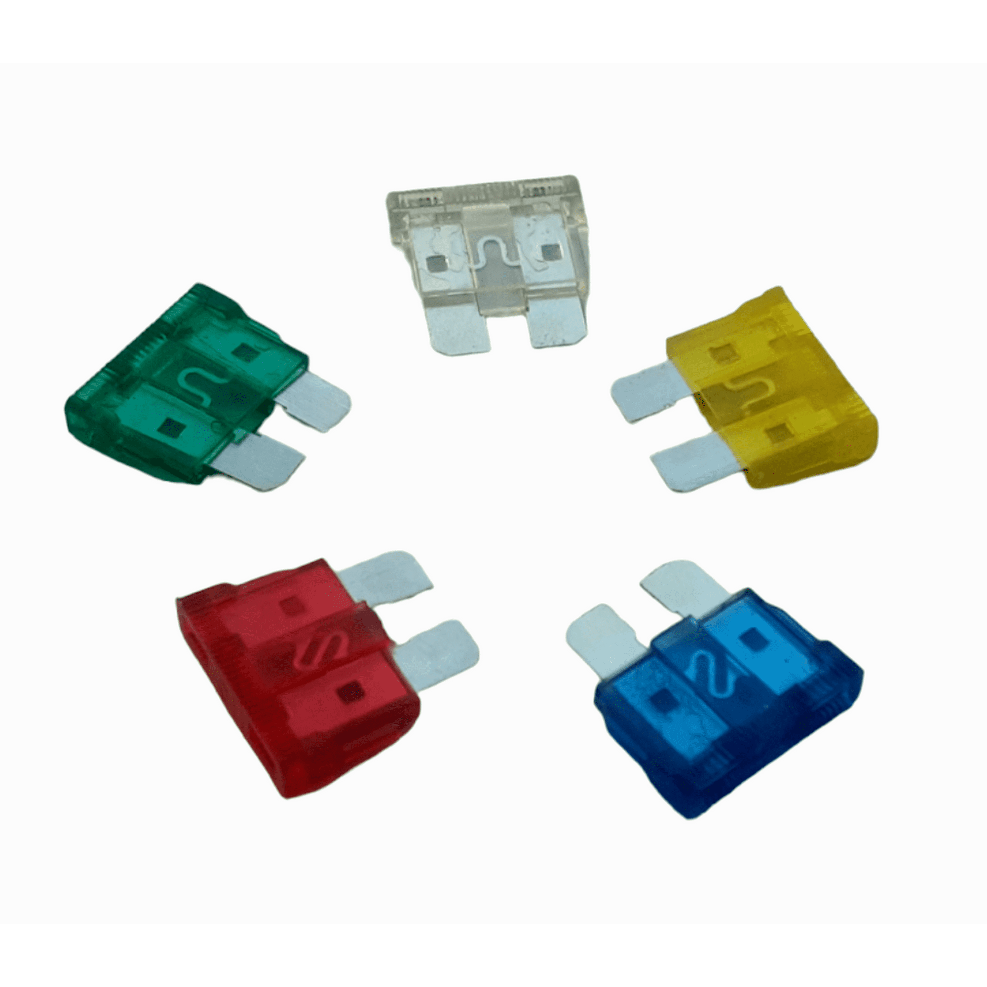 Fusible Automotriz De Clavija Varios Amper 100 Piezas IMP Tamaño ato ...