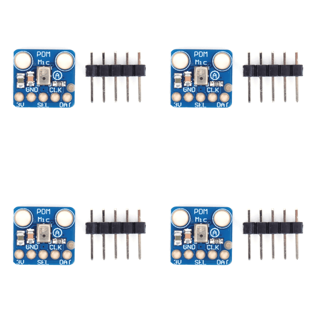 1 MP34DT01 .8-3.3V PDM MEMS Módulo de micrófono I S Interfaz para placa ...