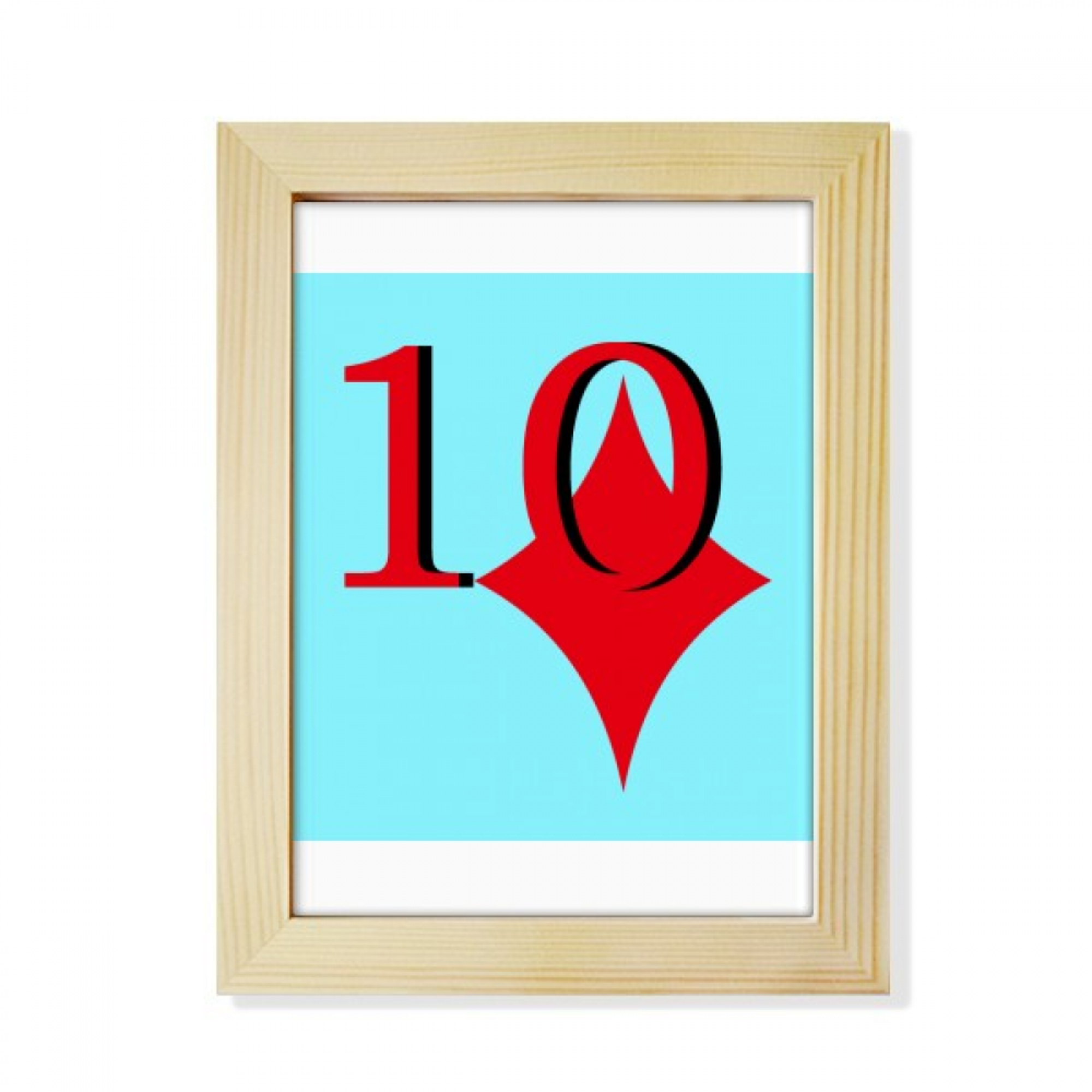 fortune 10 póker escritorio de madera arte pintura 7x9 pies marco de ...