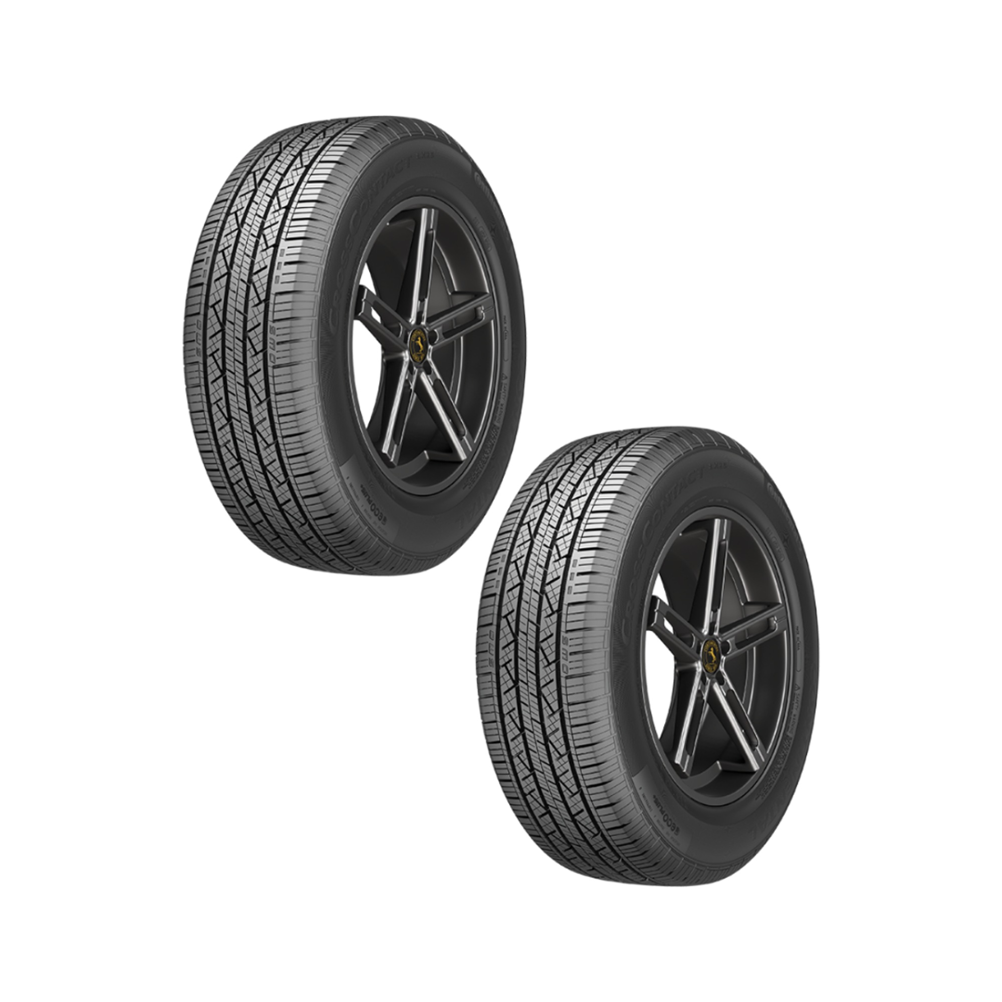 Paquete de 2 llantas 235/60R18 103H FR modelo CrossContact LX25 marca Continental | Bodega ...