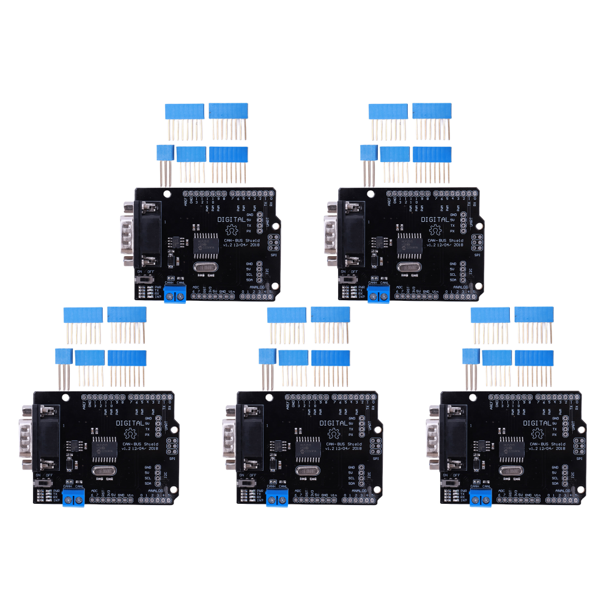 CAN BUS Shield MCP2515 SPI Módulo de expansión Sub-D estándar de 9 pines para Arduino | Bodega ...
