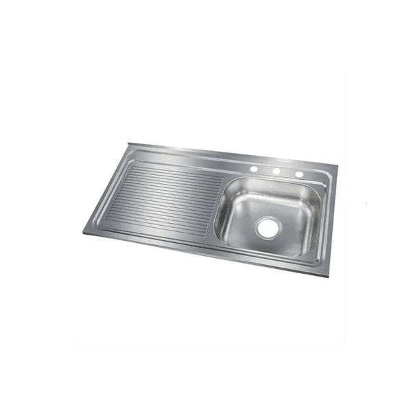 Fregadero Tarja Sobreponer 1 Tina Lado Izquierdo Escurridor SOLVEX ST ...