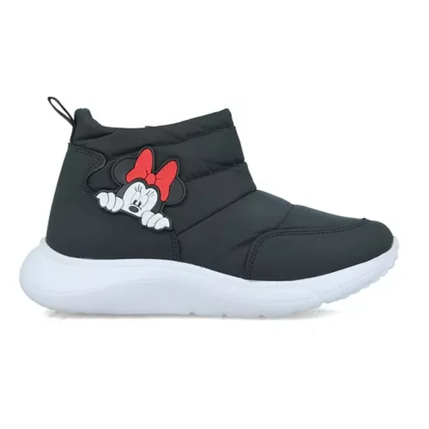 Botas Minnie Mouse Botin Niña Textil Negro Disney Walmart En Línea