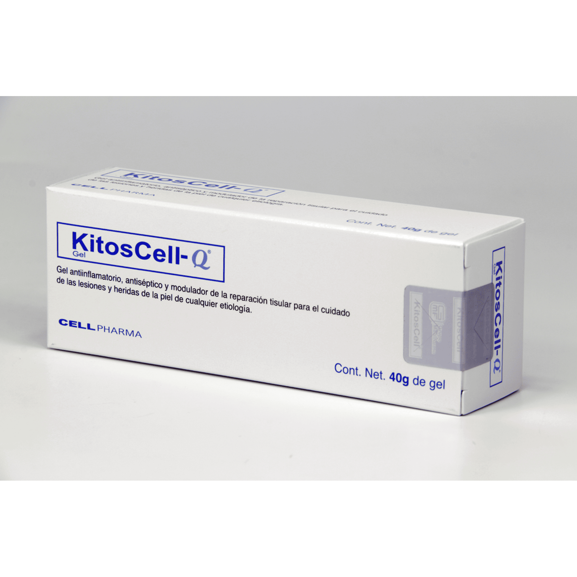 Gel antiinflamatorio Kitoscell Q y antiséptico para la piel 40 g ...