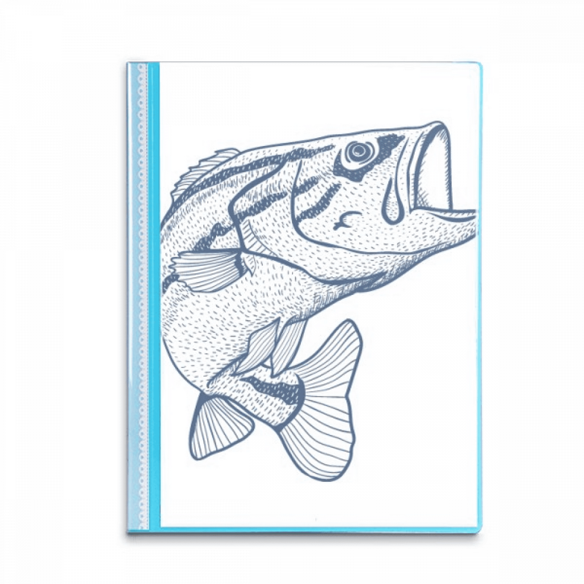 Baya azul Big Fish Carpeta combinada de protección de páginas | Bodega ...