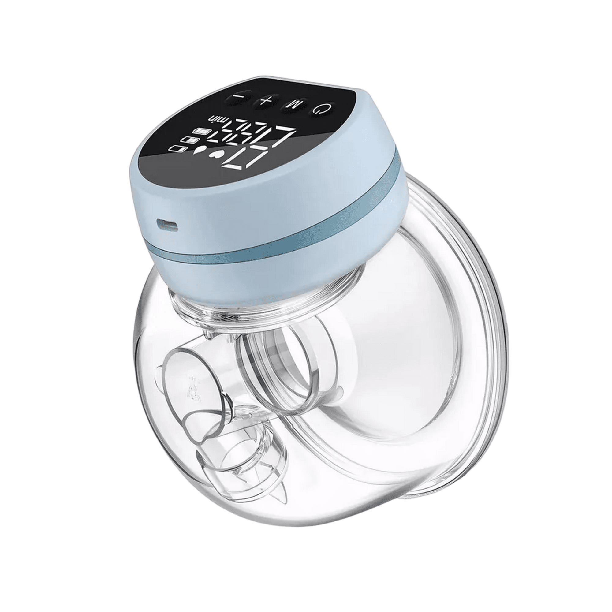 Extractor De Leche Eléctrico Silencioso Portátil Recargable Azul ...