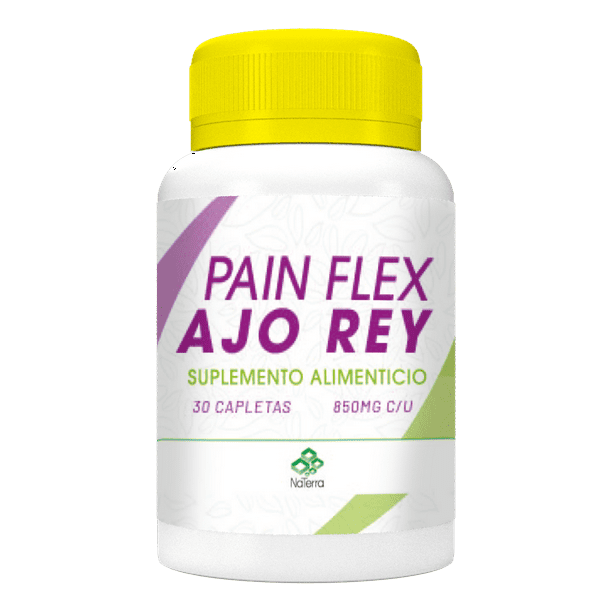 Pain Flex Ajo Rey NaTerra Pain Flex Ajo Rey 30 Capletas | Walmart en línea