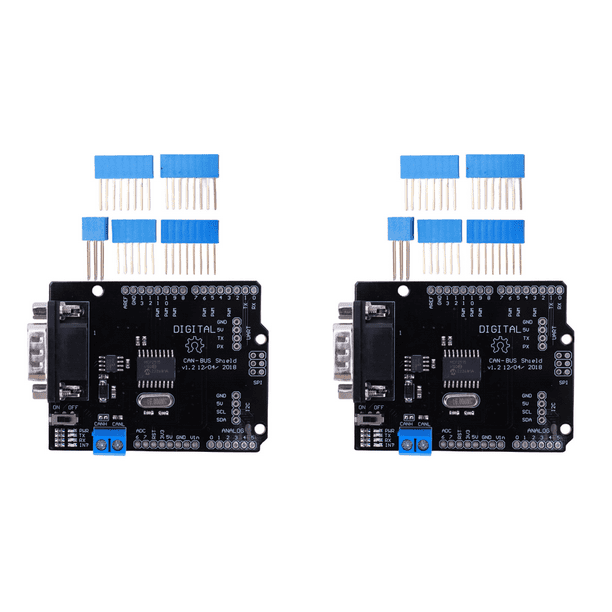 CAN BUS Shield MCP2515 SPI Módulo de expansión Sub-D estándar de 9 pines para Arduino | Bodega ...