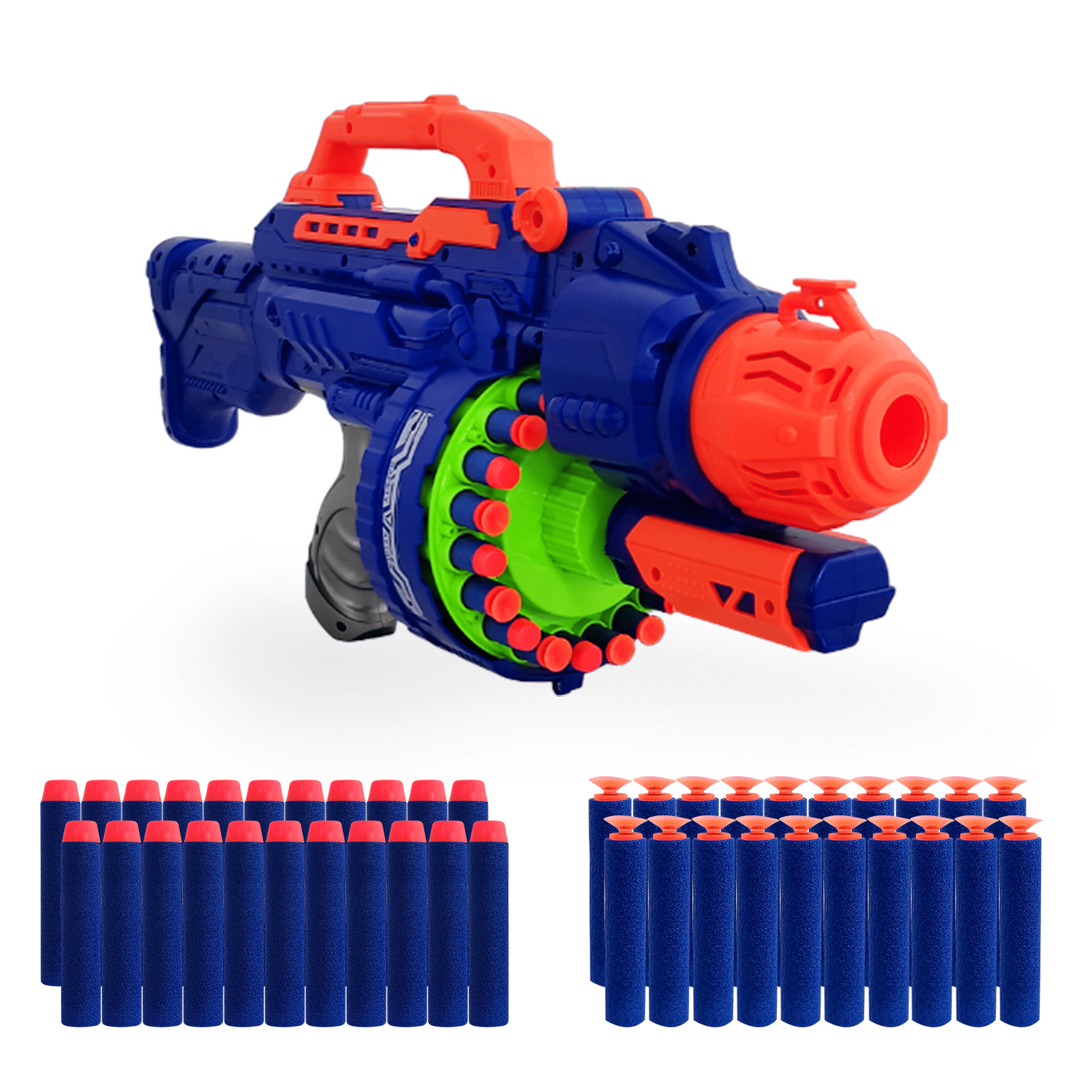 Juguete Pistola de Dardos Semiautomática Cargador de 20 Dardos | Walmart en línea