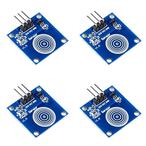 Módulo de sensor digital TTP223 Módulo de botón de interruptor táctil ...