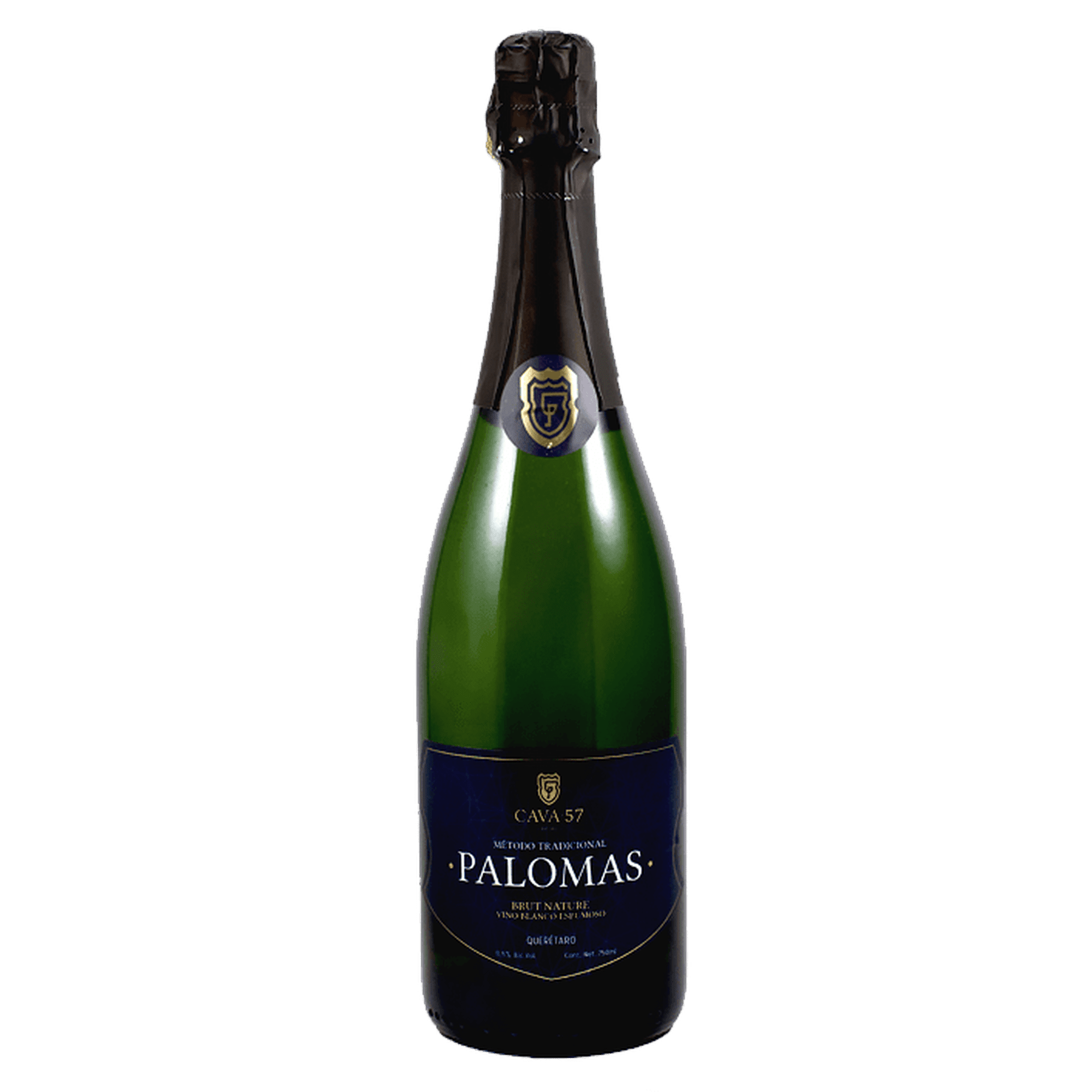 Vino Espumoso Cava 57 Palomas Brut Nature 750 ml Vid Mexicana Vino ...
