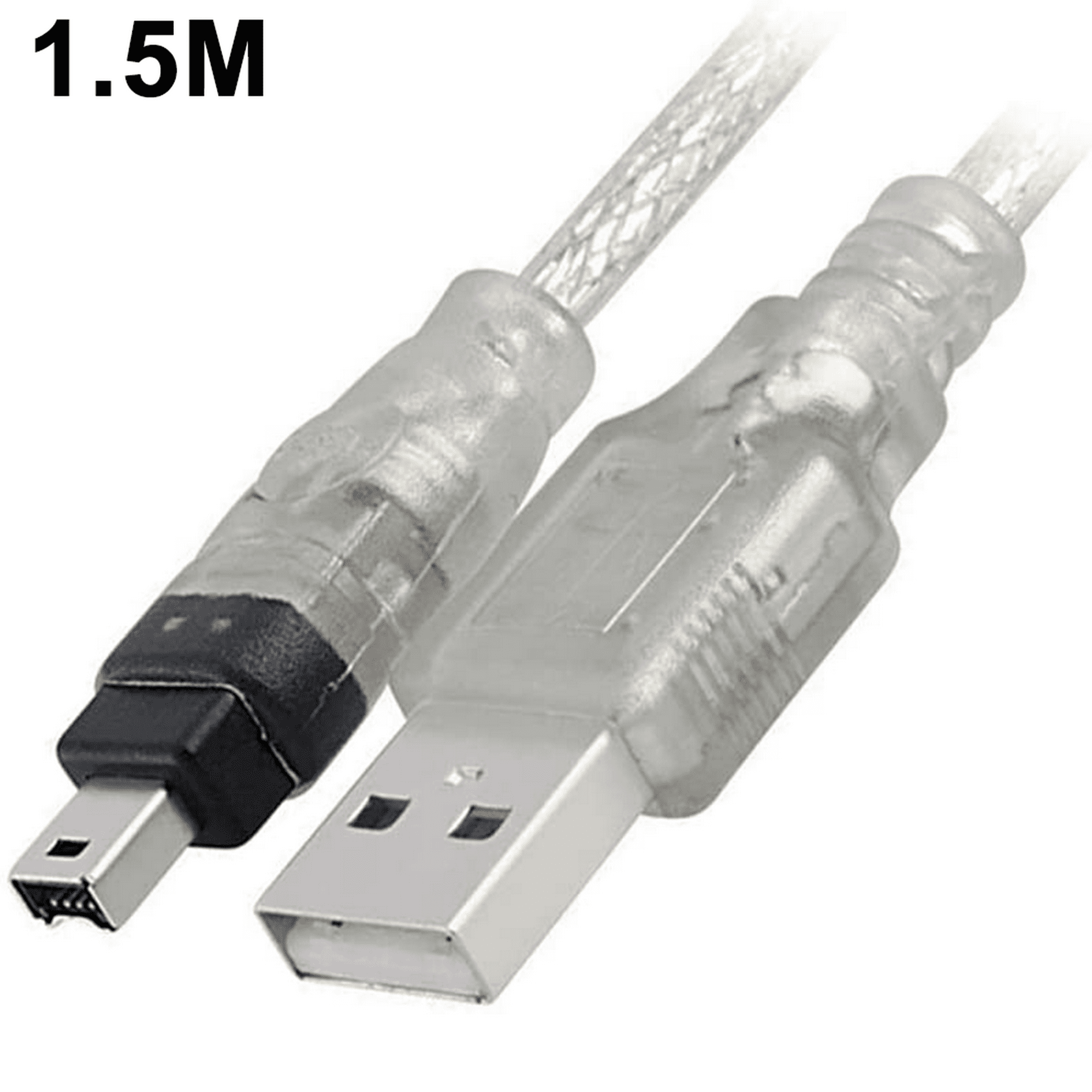 Cable USB MACHO a enchufe Firewire a adaptador Mini de 4 pines a ...