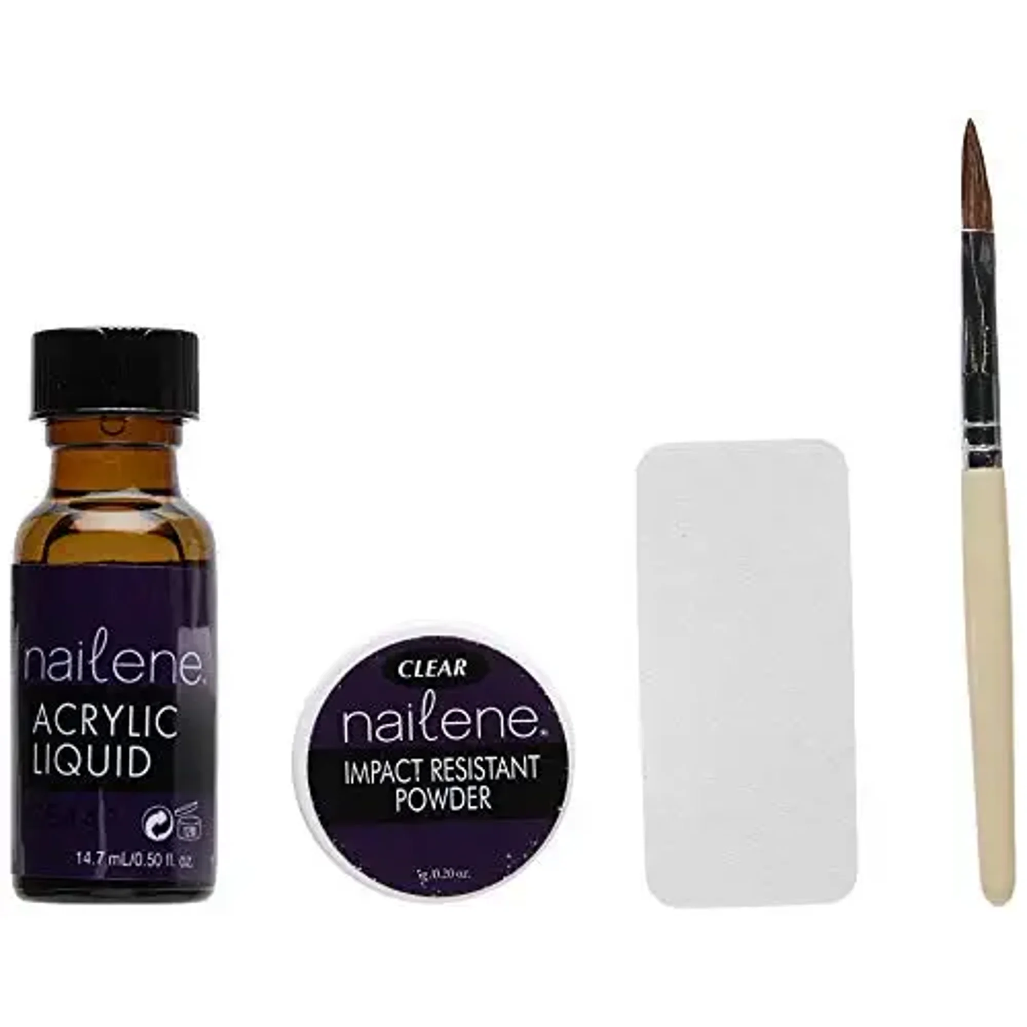 Kit de relleno acrílico Nailene, transparente transparente | Bodega ...