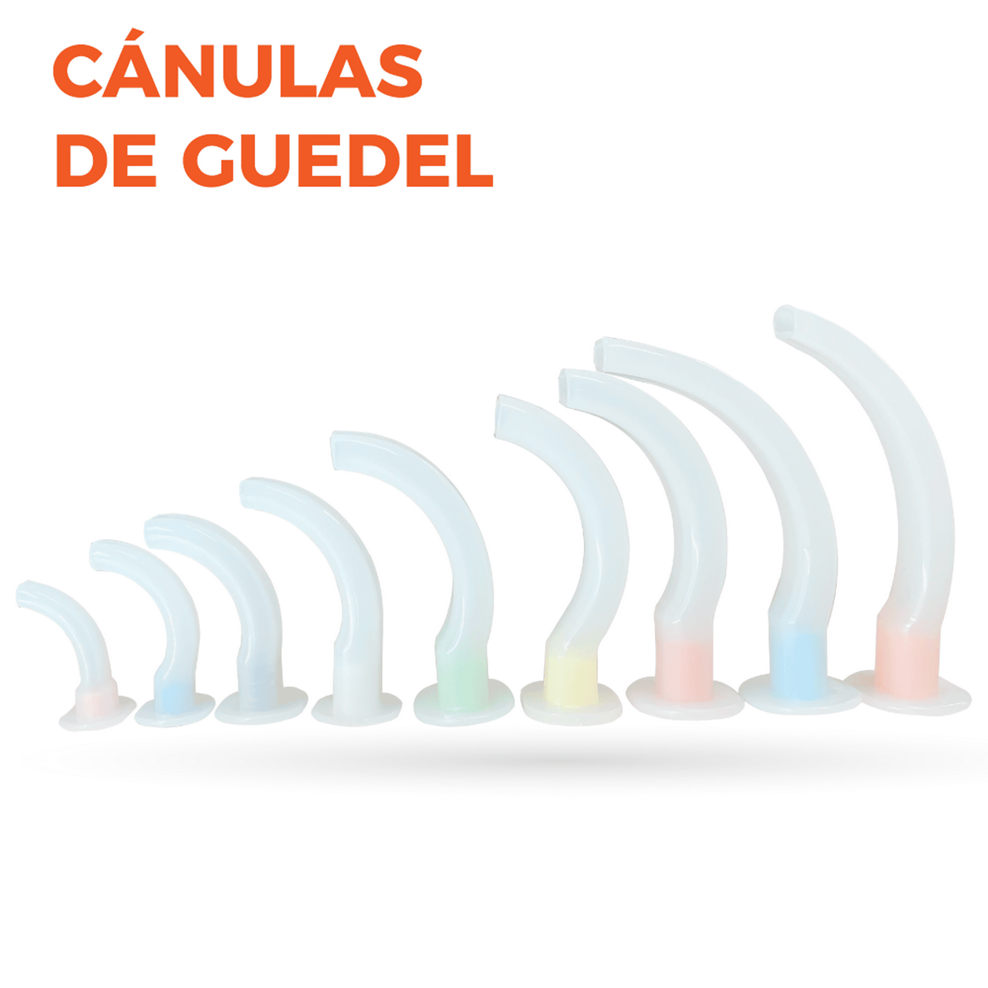 Cánula De Guedel Set De 9 Piezas Ayuda En Asistencia Respiratoria ...