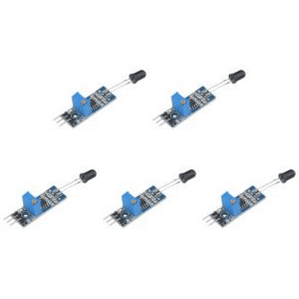 Módulo de sensor de detección de llama Infrarrojo DC 3V-5V Detector de ...