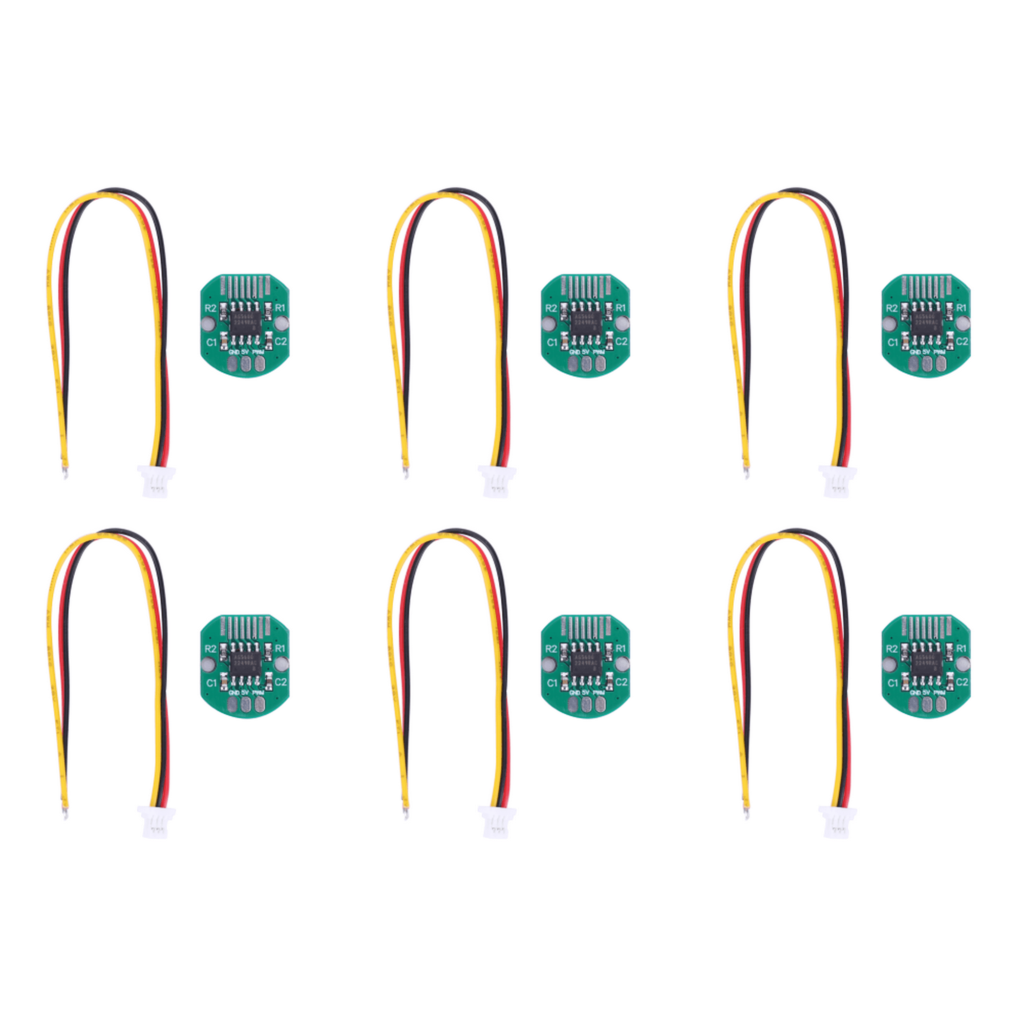 Codificador magnético AS5600 Interfaz PWM I2C Codificador de valor ...