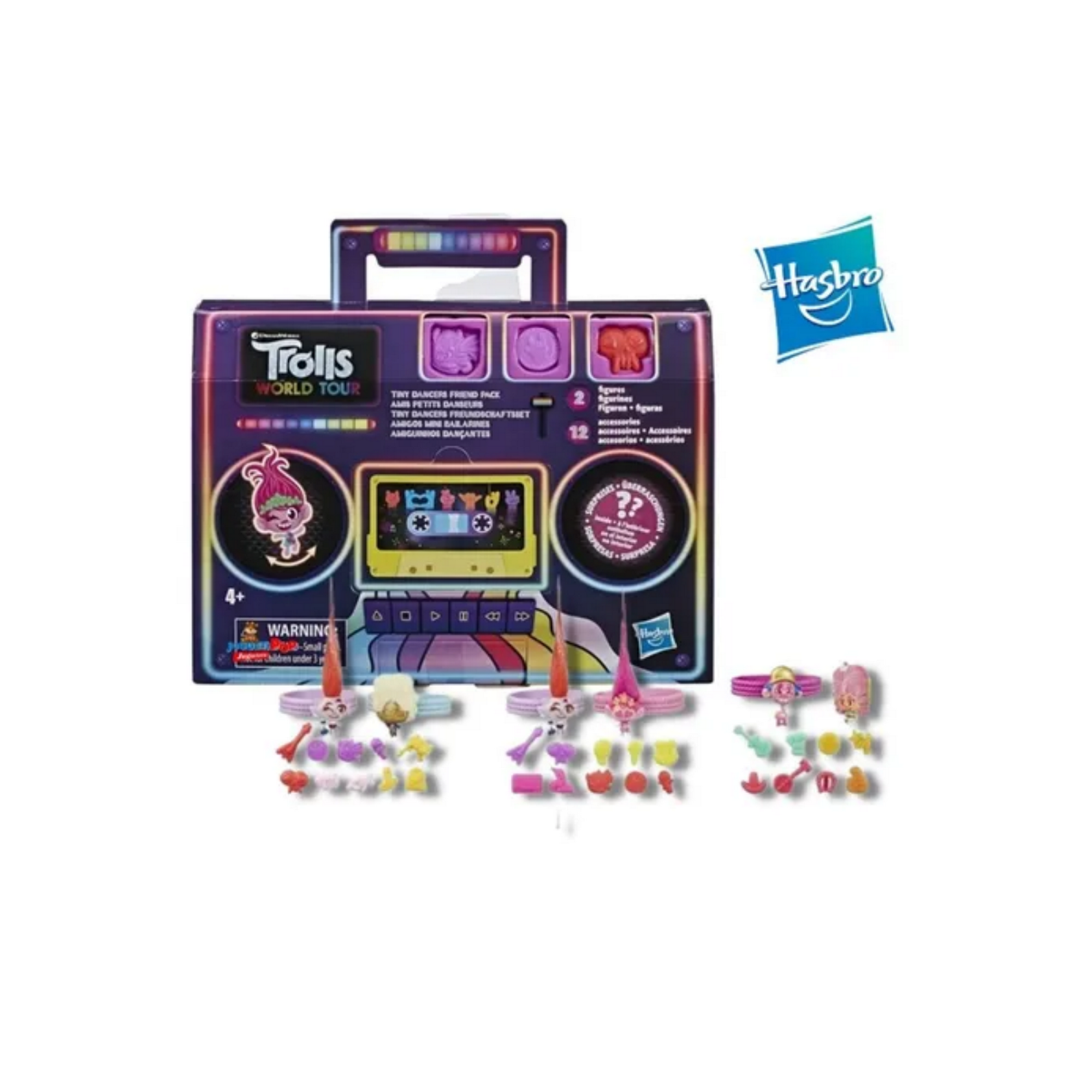 Set de Juego Trolls Hasbro Amigos Mini Bailarines | Walmart