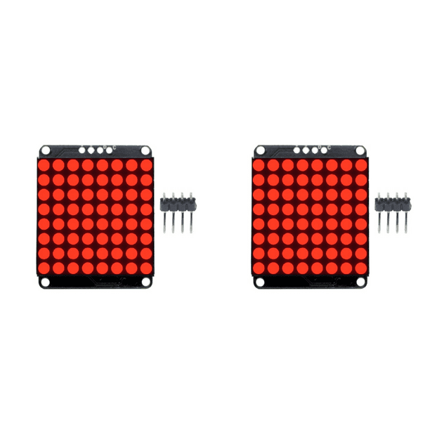 Módulo de pantalla de matriz LED 8x8 HT16K33 Dot DIY Kit 5V MCU Control ...