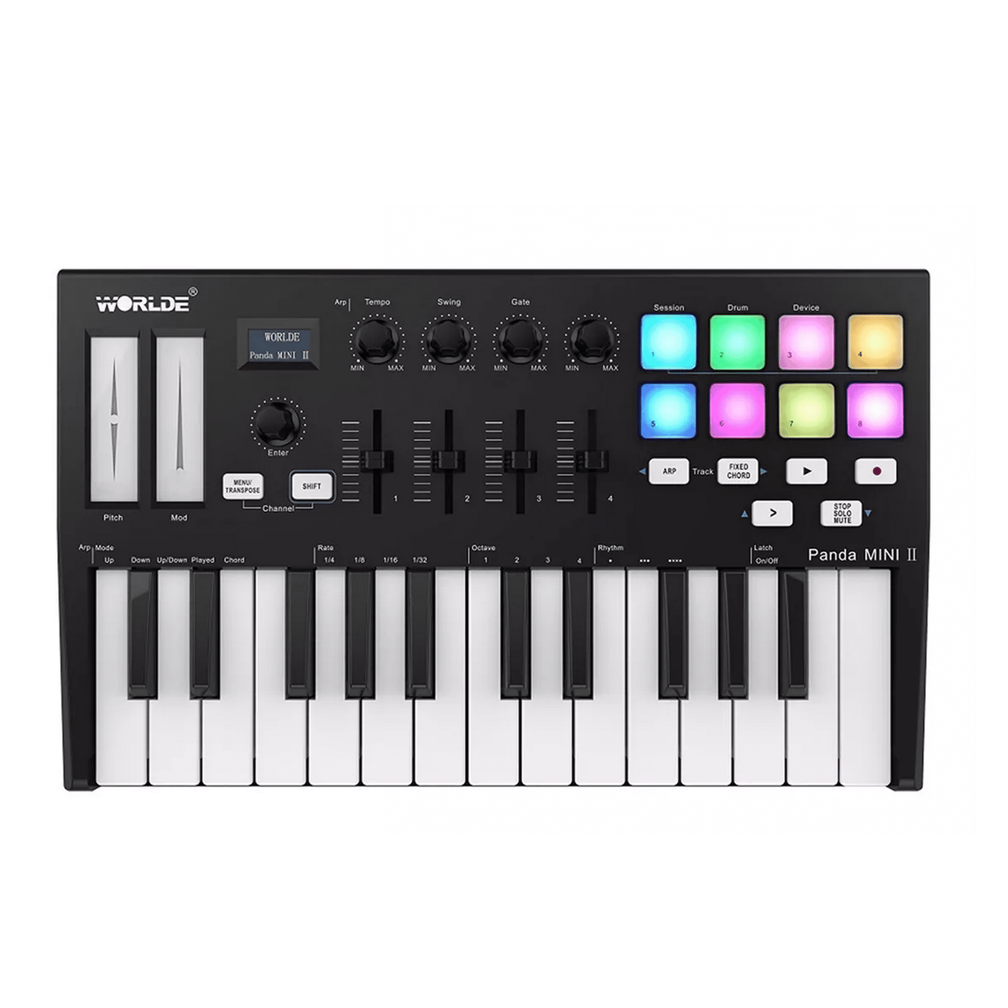 Teclado 25 Teclas Controlador Portátil Con Usb | Bodega Aurrera en línea