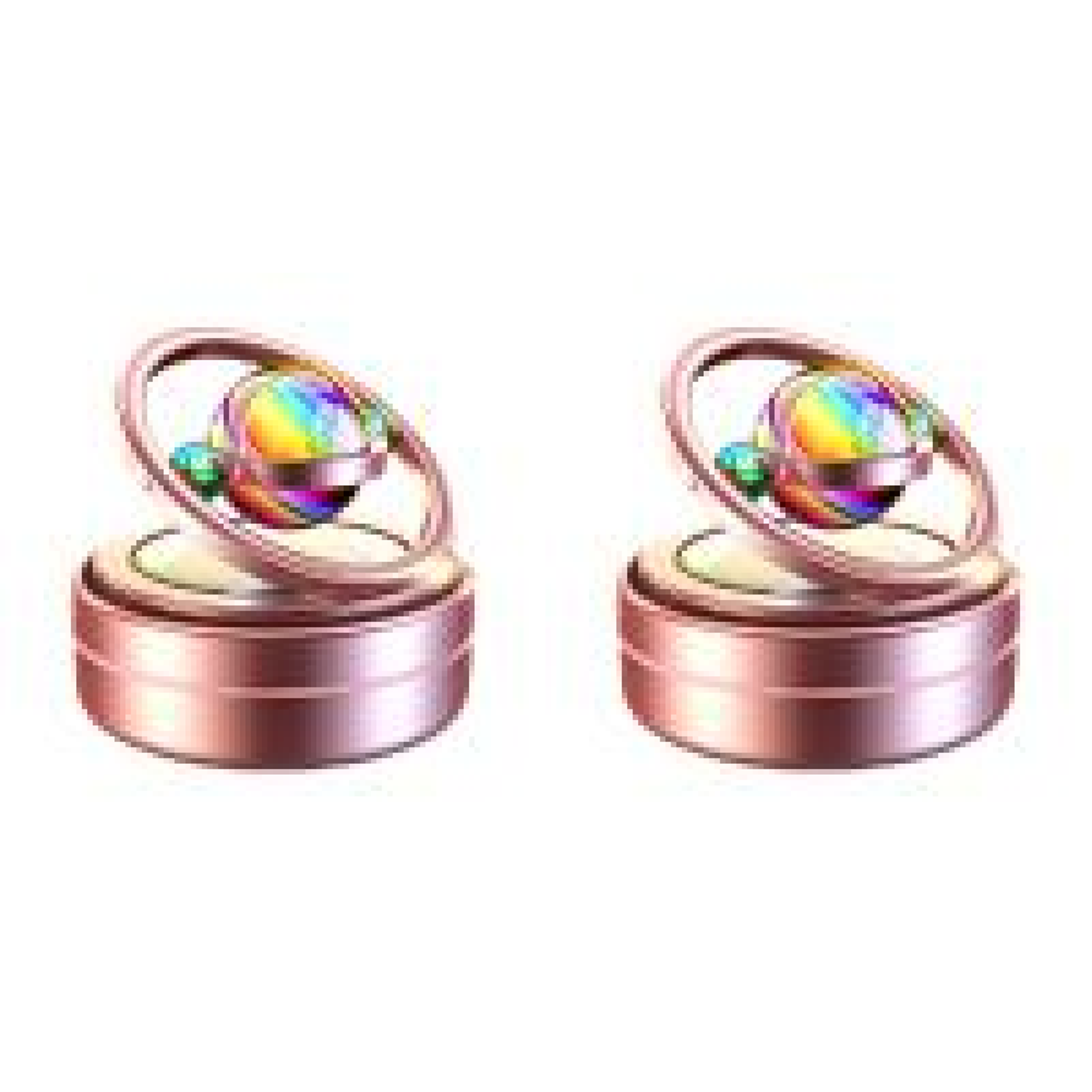 Fragancia coche giratoria solar original con suspensión doble anillo ...