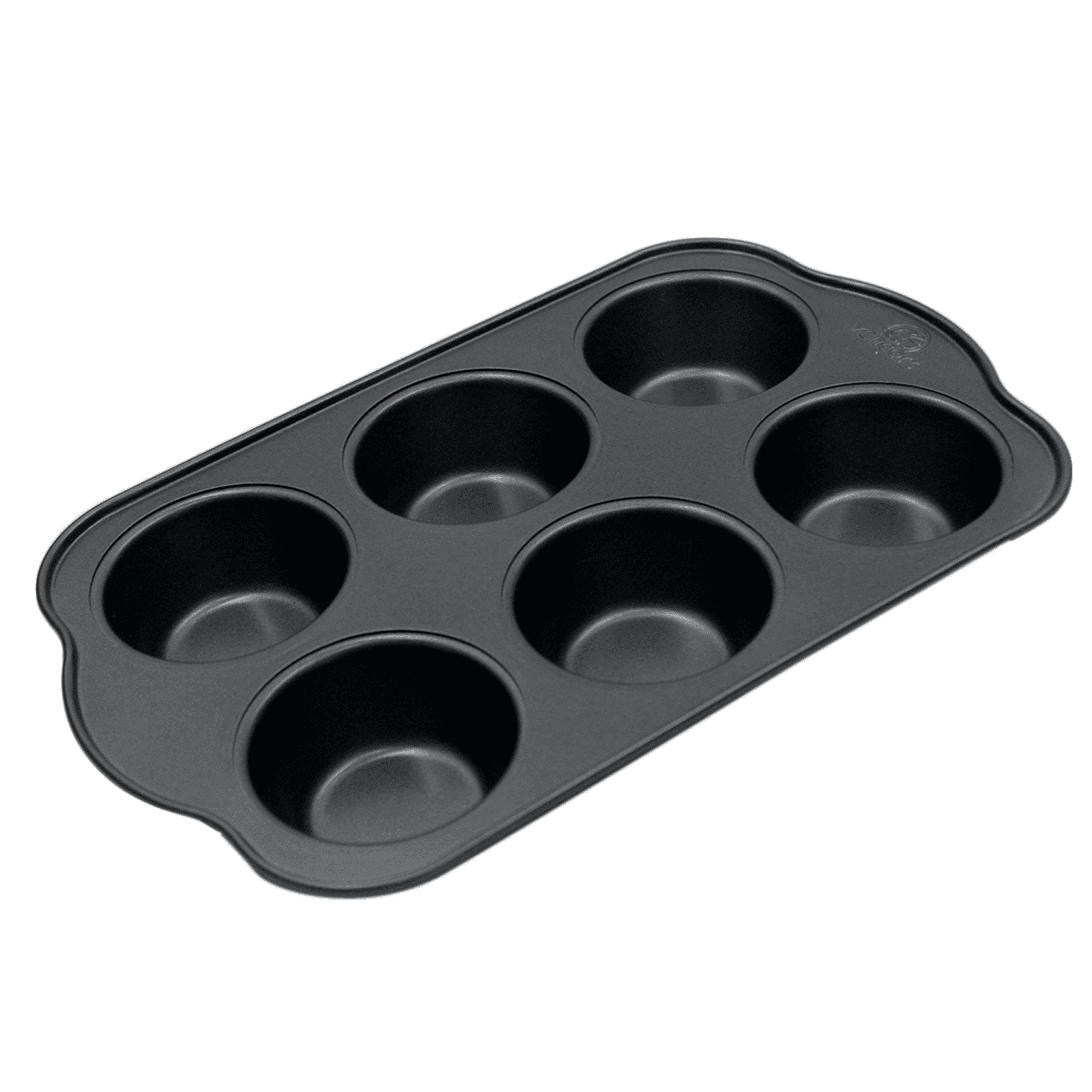 Molde Para Muffin Con 6 Cavidades De Acero Al Carbón Grande Vencort ...