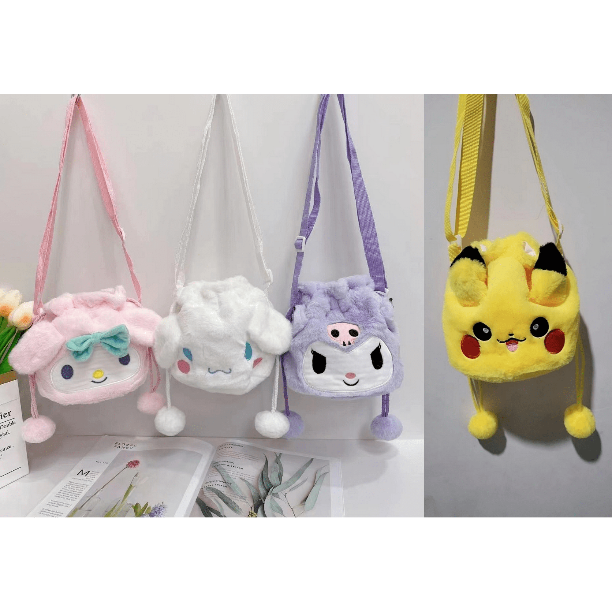 Fábrica al por mayor de dibujos animados suave mi bolso Melody Kuromi ...
