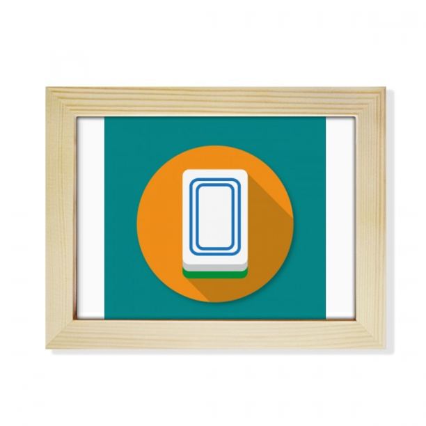 Juegos de naipes Escritorio de madera Arte Pintura 6x8 pulgadas marco ...