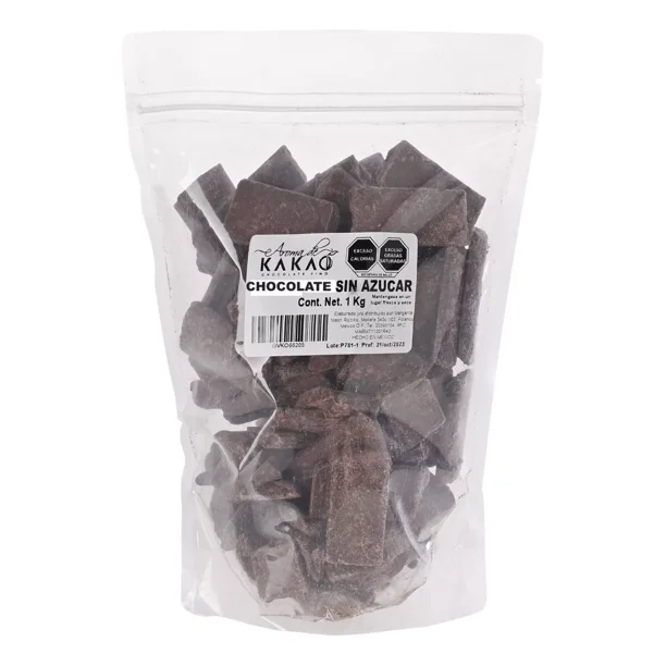 Chocolate Sin Azúcar 1 Kg Chocolate Semi Amargo Repostería | Bodega ...