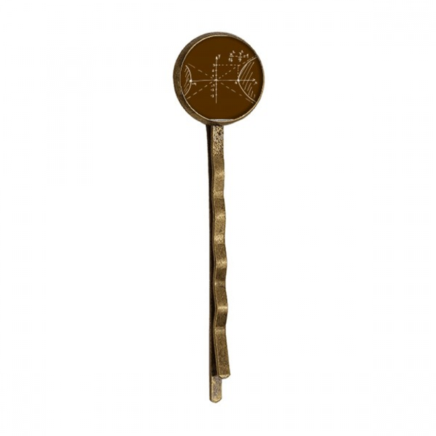 Función de fórmulas de hipérbola area EsES Broche de metal retro ...