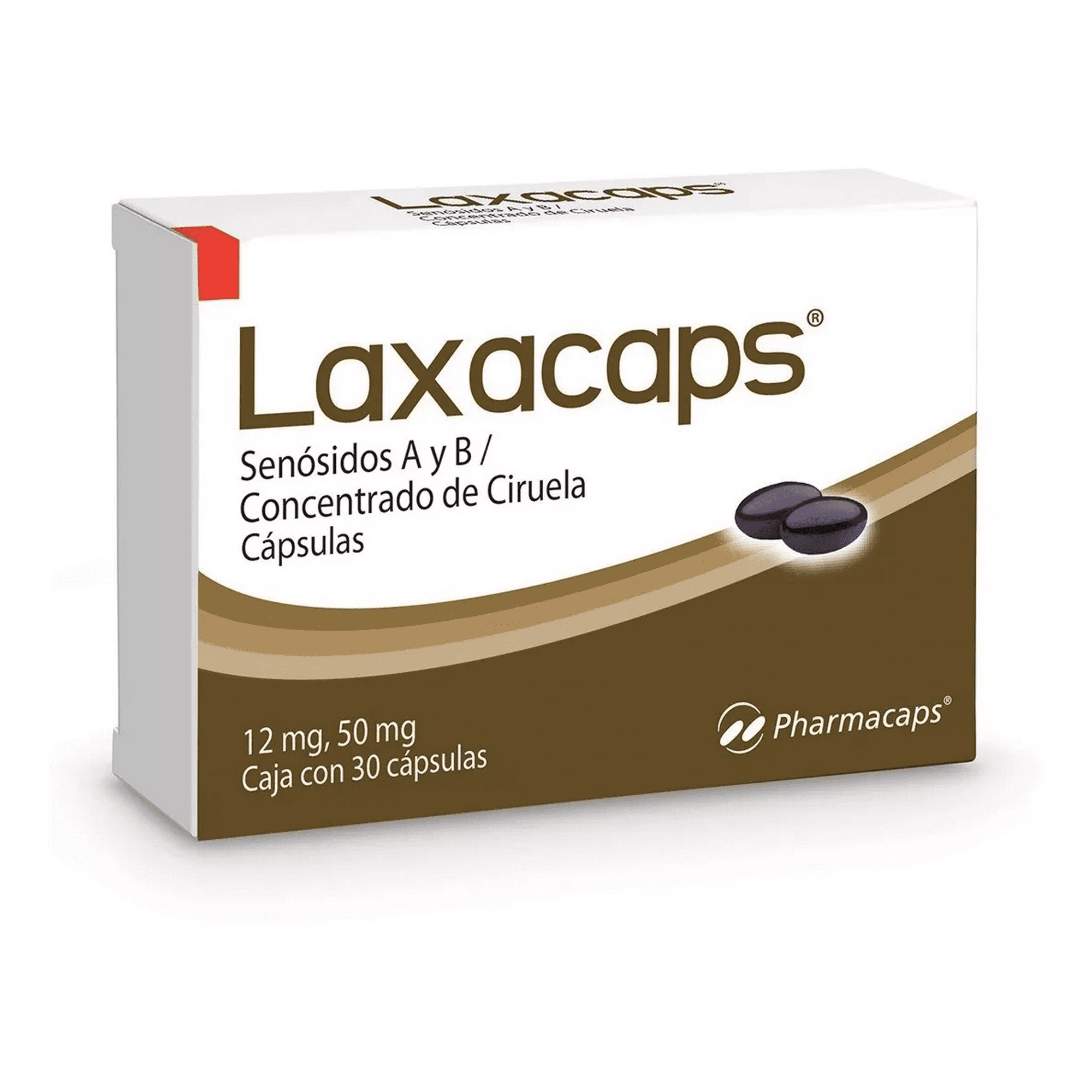 Laxante Laxacaps Senósidos A Y B C/30 Cápsulas | Walmart en línea