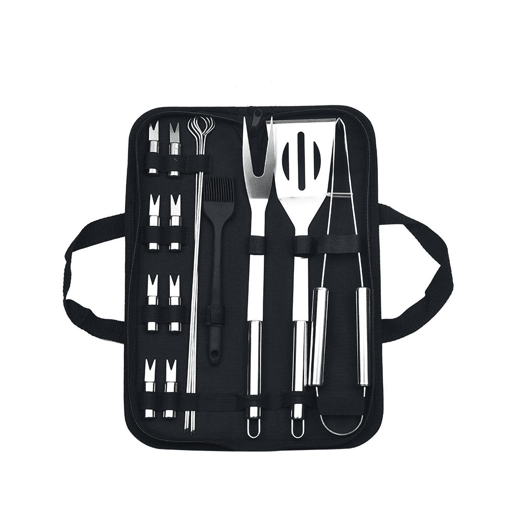Kit de barbacoa, herramienta de barbacoa de acero inoxidable ...