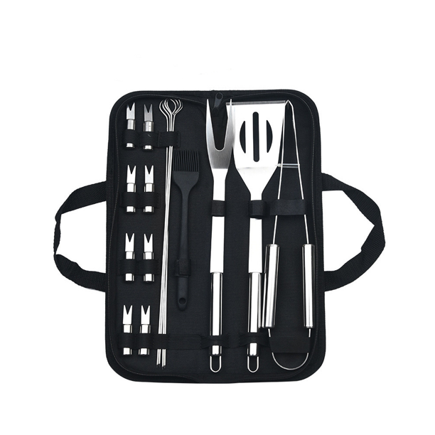 Kit de barbacoa, herramienta de barbacoa de acero inoxidable ...