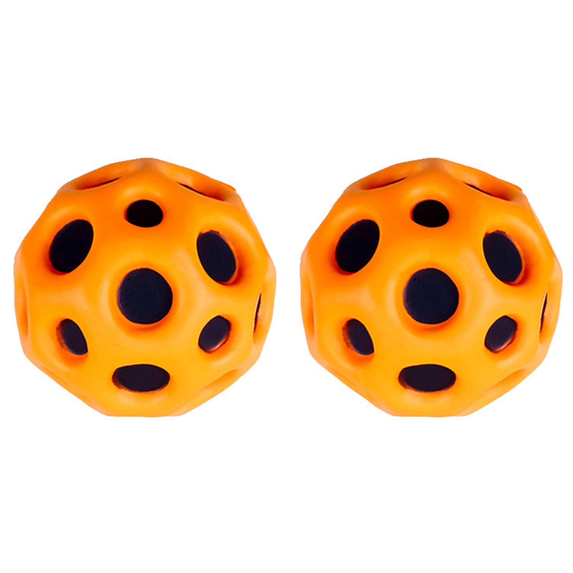 Bounce Hole Ball High Soft Bam Toy Flash Regalos de cumpleaños Naranja ...