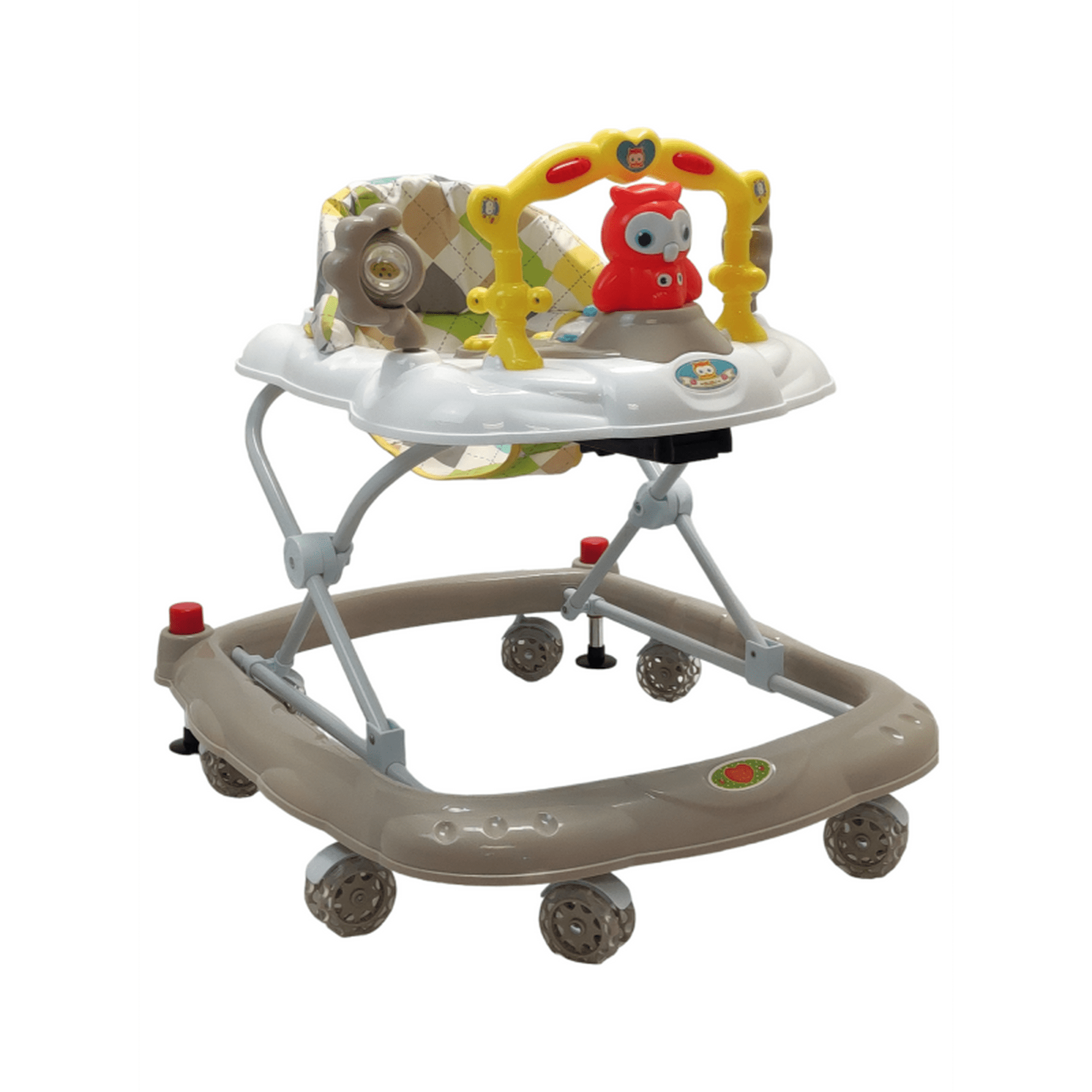Andadera para Bebés The Baby Shop con llantas de gel y juguetero Café ...