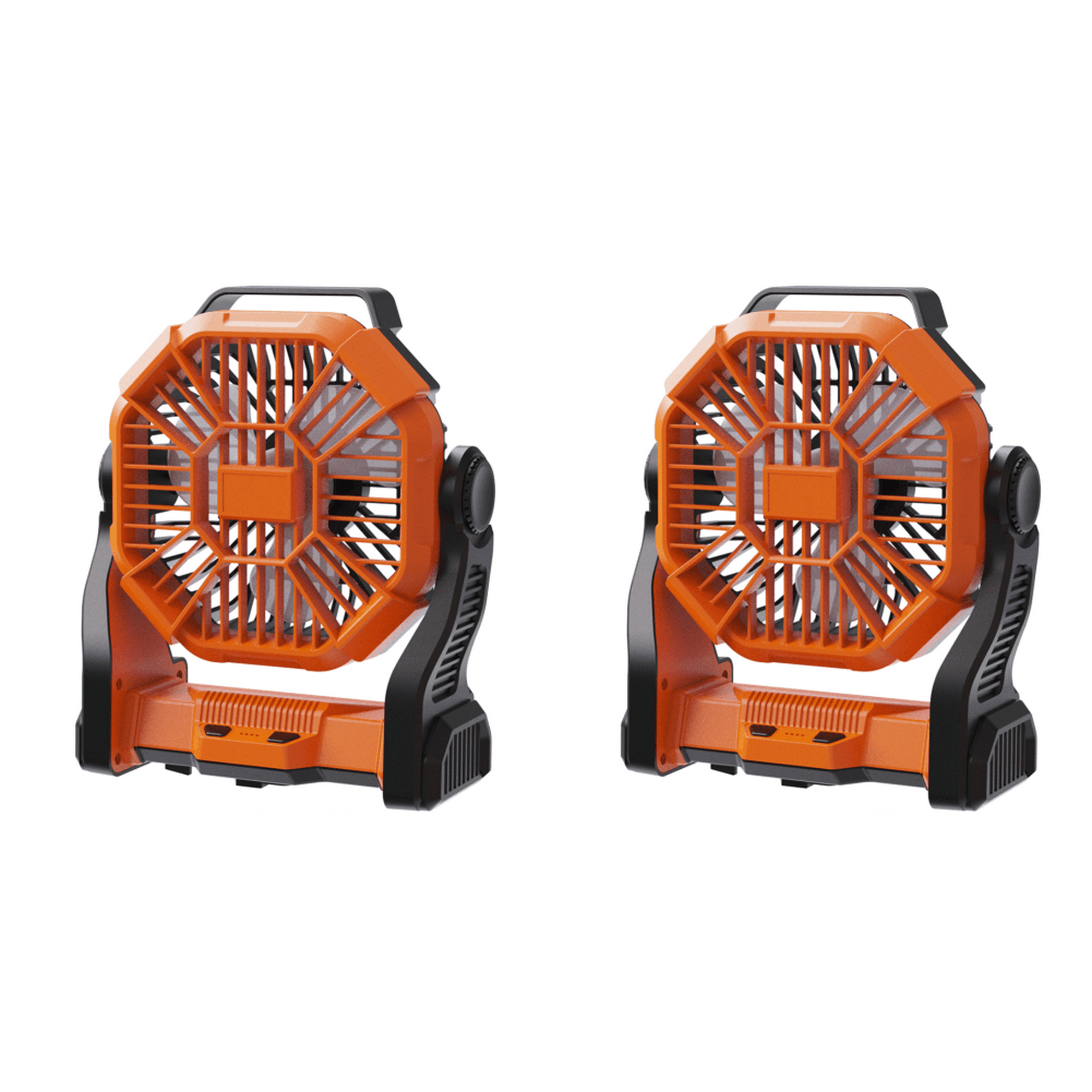 Fan Que Acampa Con La Escritorio Recargable Ejecución USB Linterna Del ...