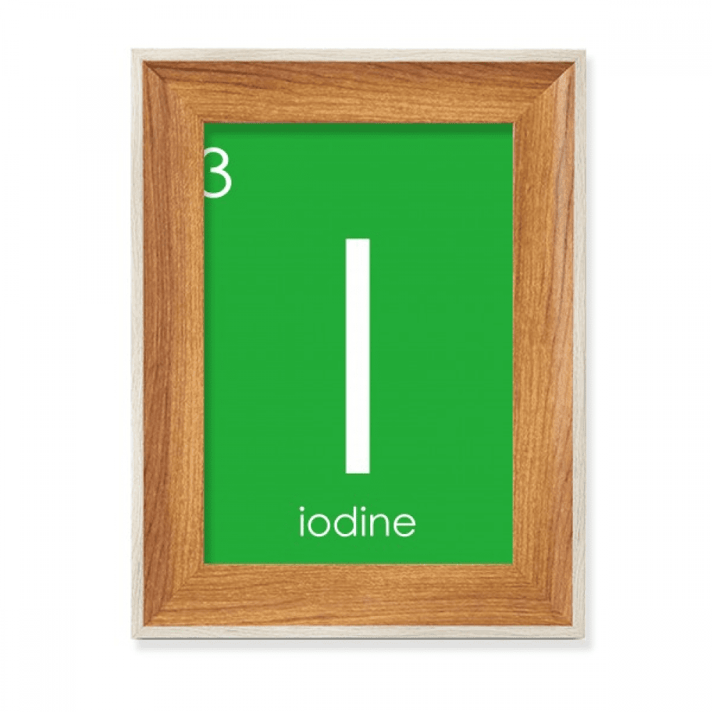 La química de elementos halógenos yodo I período mesa elemento ...